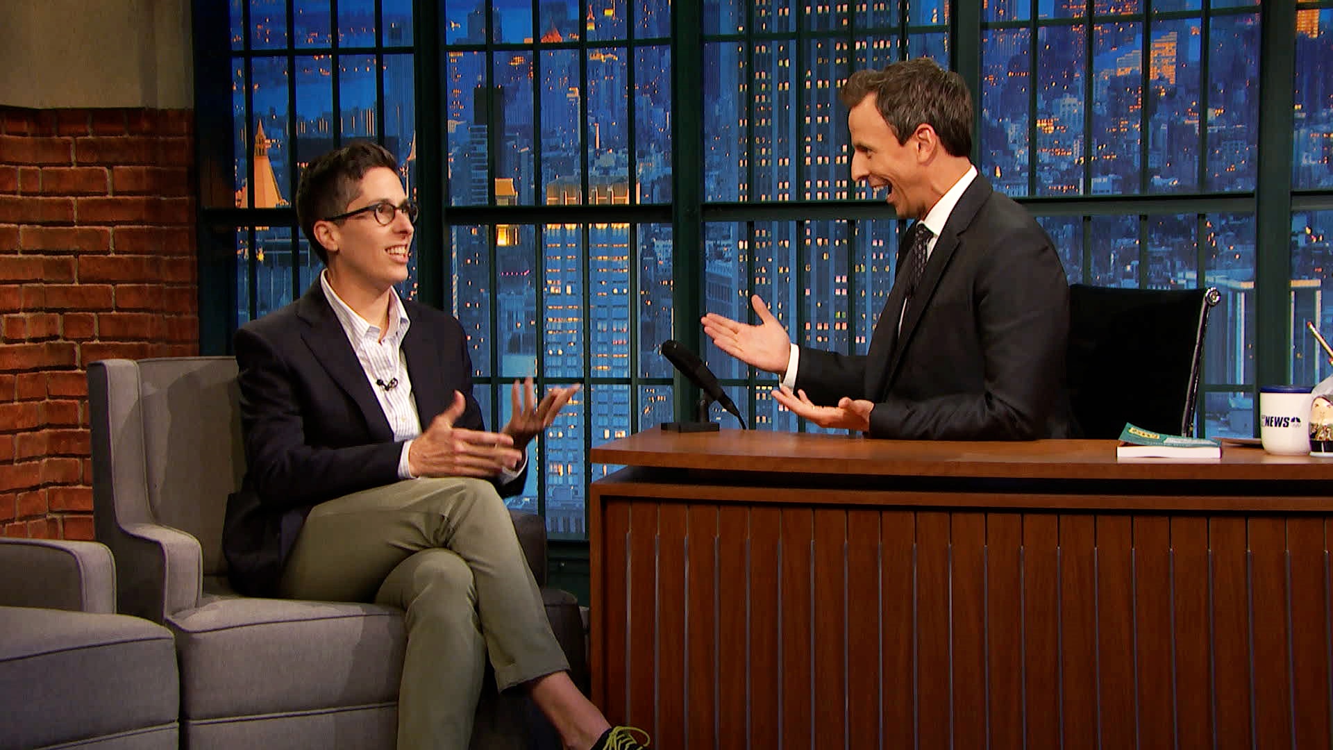 Watch Late Night with Seth Meyers Highlight: Alison Bechdel on the ...