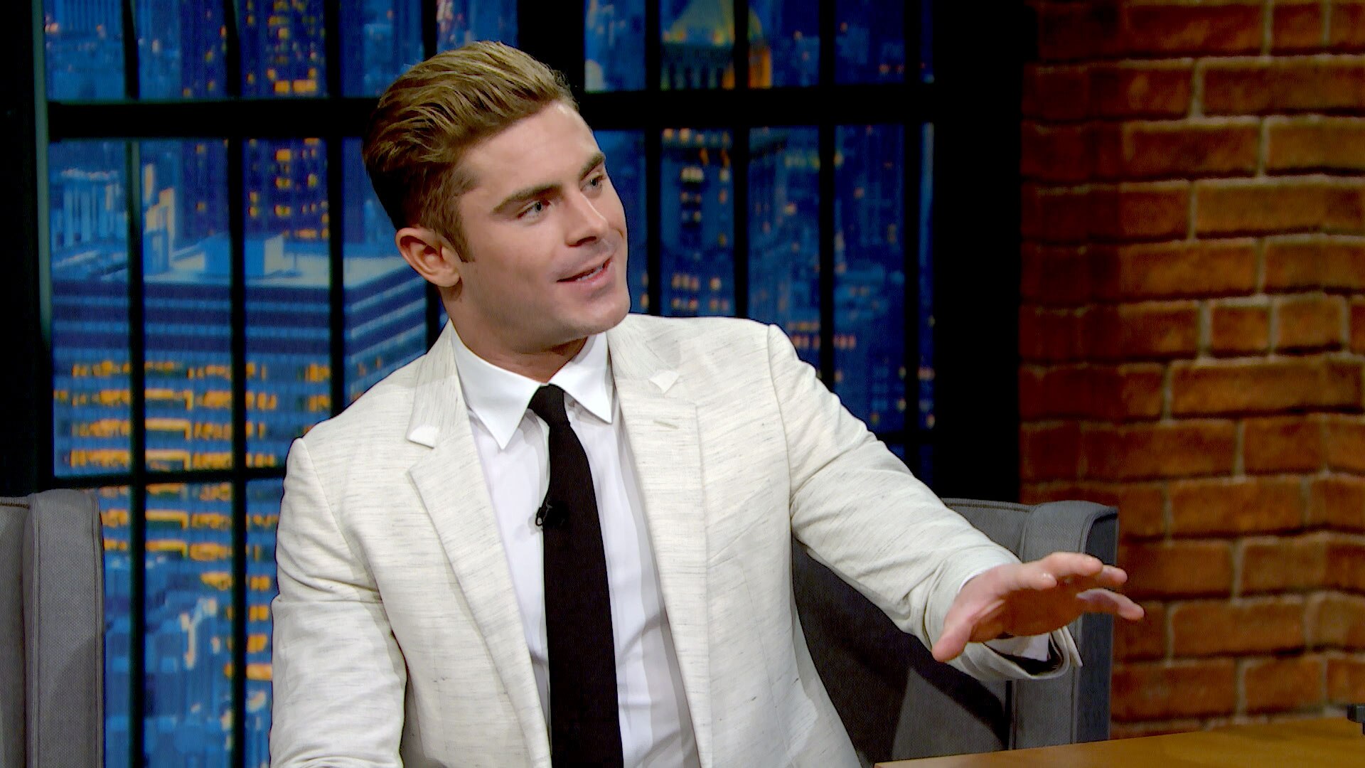 Watch Late Night with Seth Meyers Highlight: Zac Efron Used a Pork Shoulder as Body Grease on ...