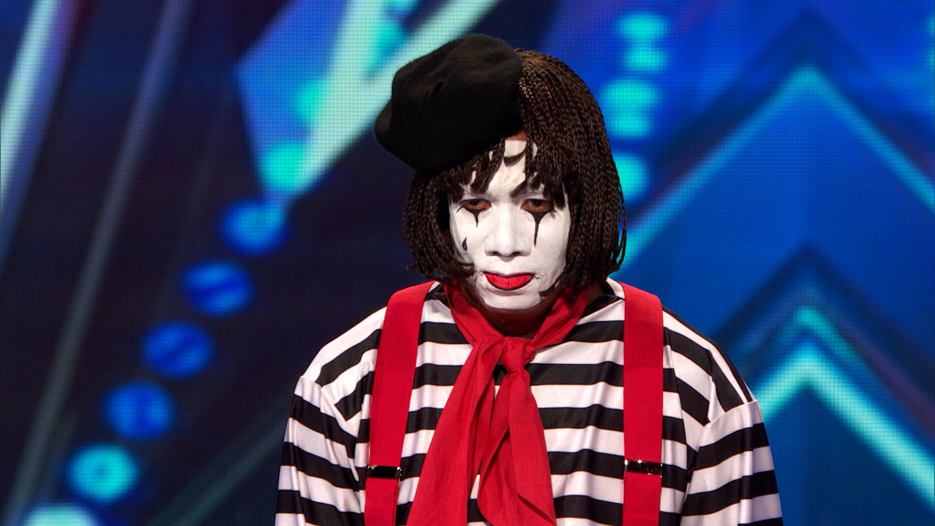 Watch America's Got Talent Highlight: The Angry Mime - NBC.com