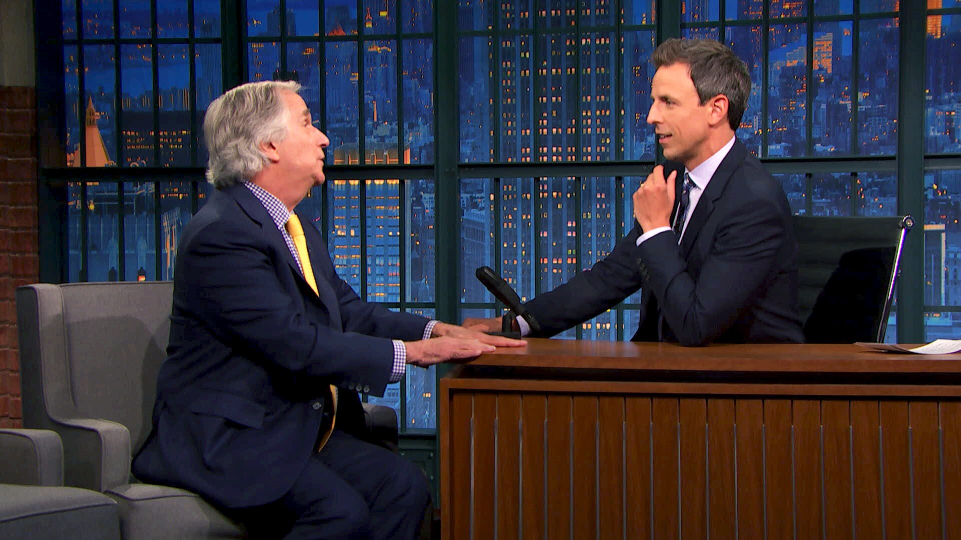 Watch Late Night with Seth Meyers Episode: Henry Winkler, Grace Gummer ...