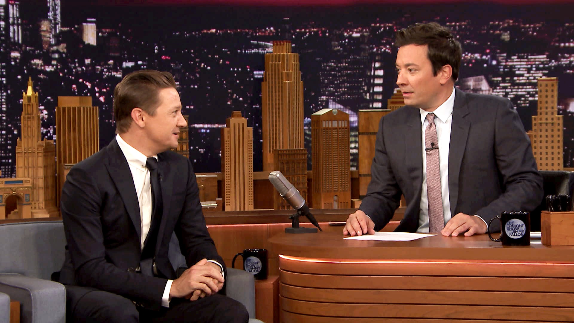 Watch The Tonight Show Starring Jimmy Fallon Episode: Jeremy Renner ...