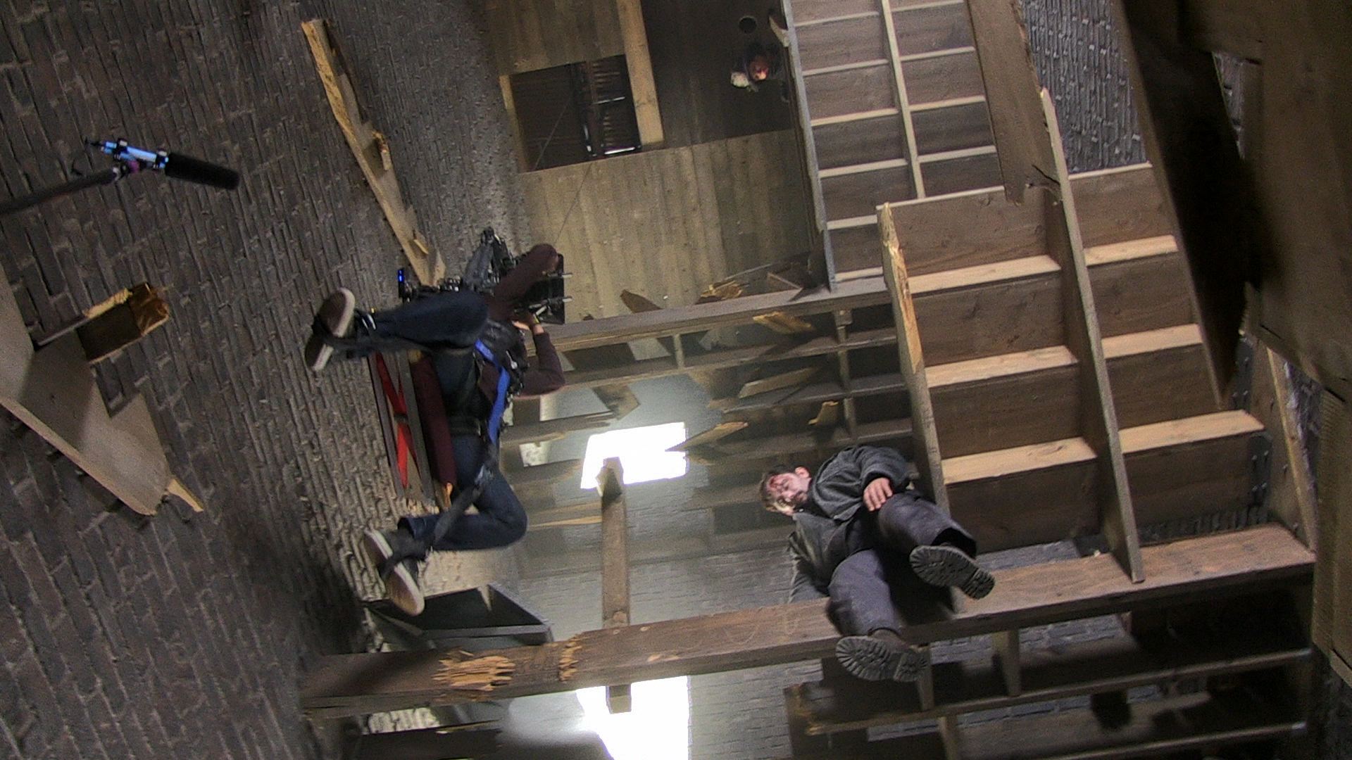 Watch Chicago Fire Web Exclusive: Filming the Collapsed Staircase ...