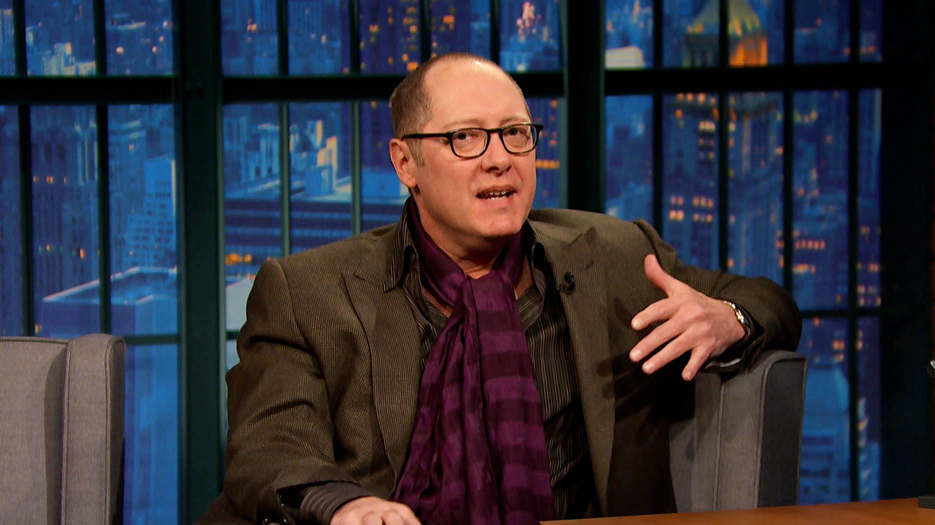 Watch Late Night With Seth Meyers Interview James Spader Talks Starring In Avengers Age Of