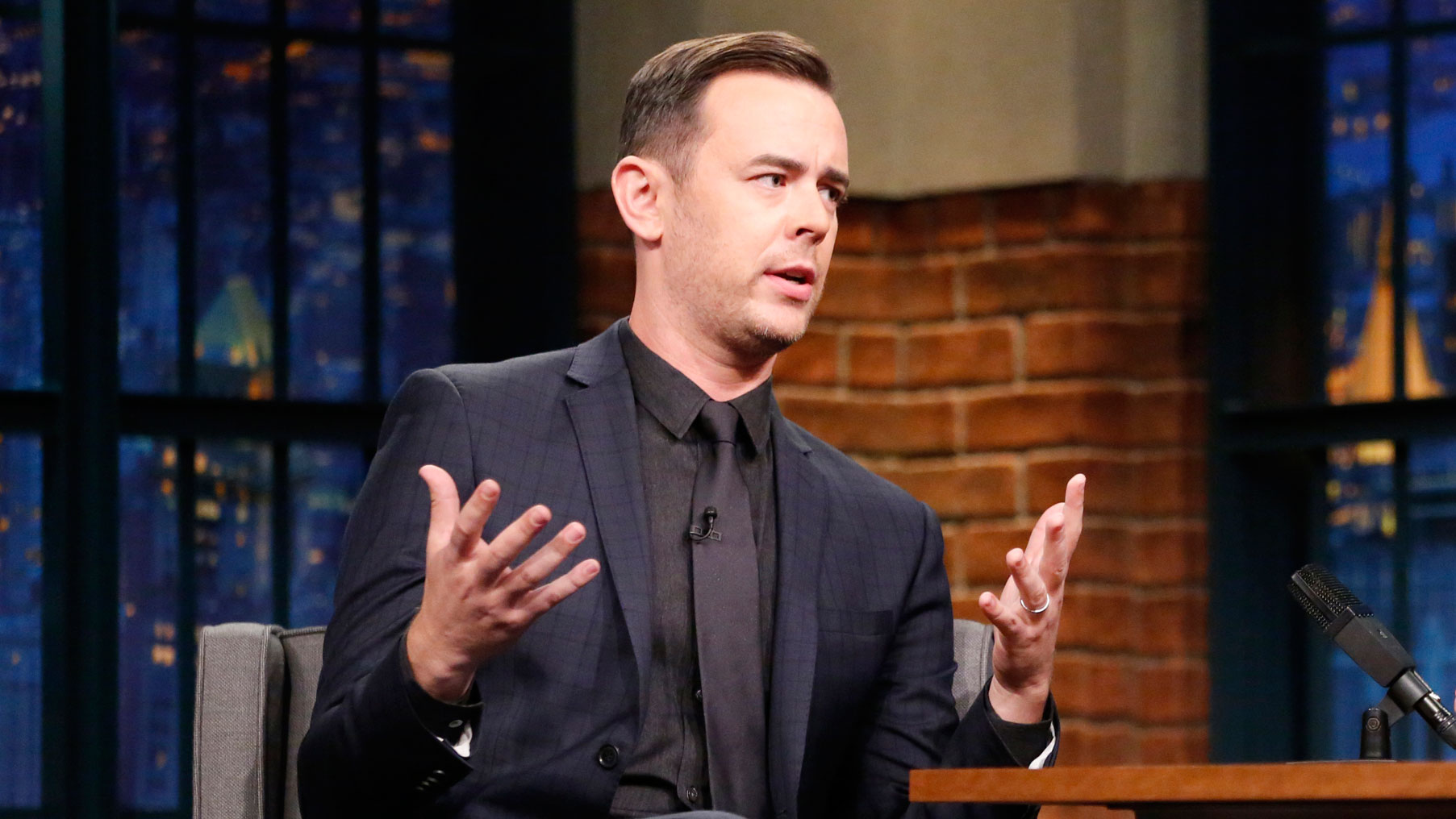 Watch Late Night with Seth Meyers Interview: Colin Hanks Grew a Bad ...