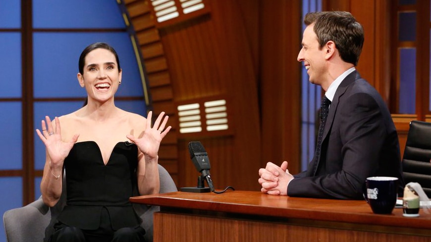 Watch Late Night with Seth Meyers Interview: Jennifer Connelly ...
