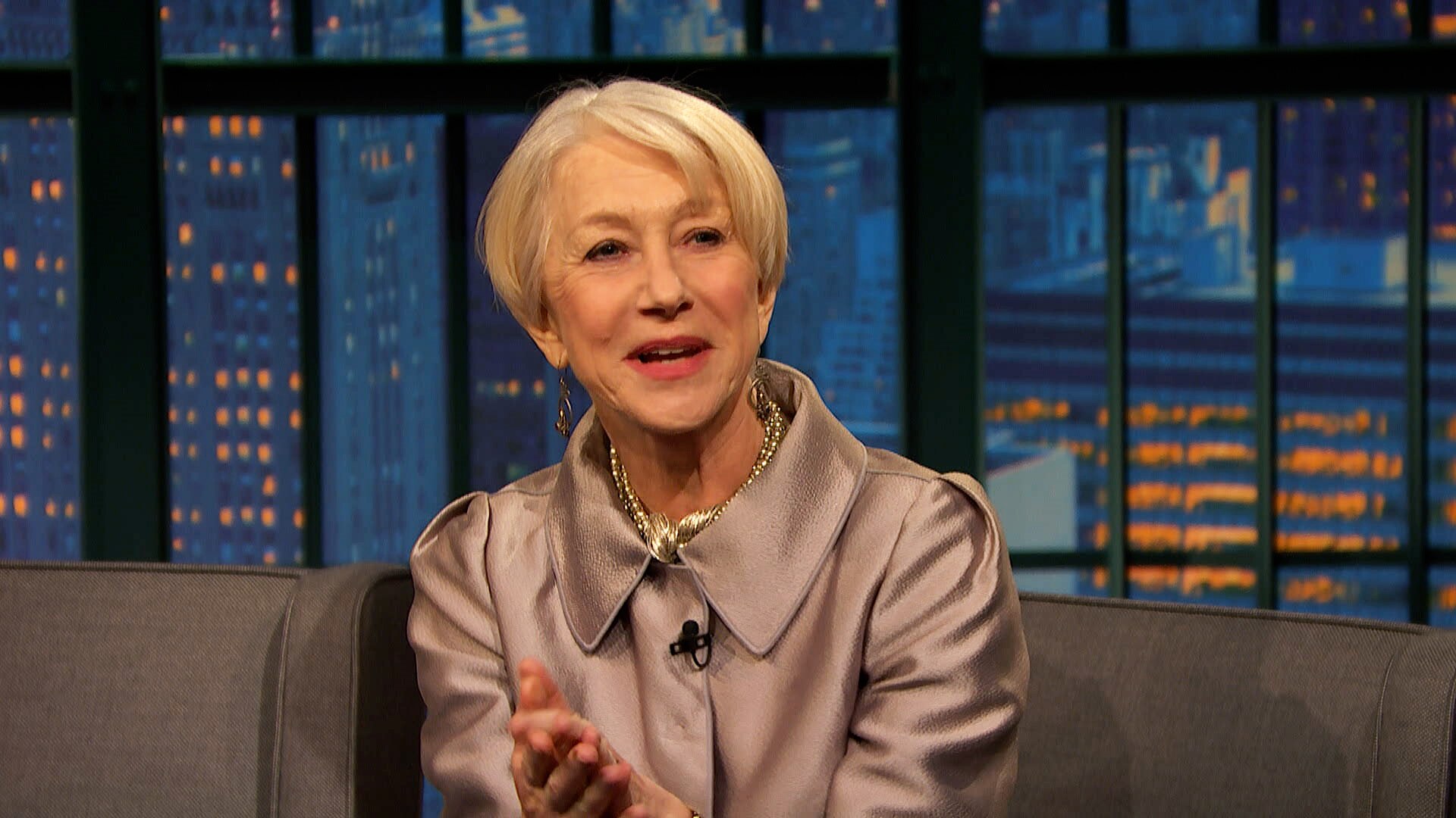 Watch Late Night with Seth Meyers Interview: Helen Mirren on Working ...