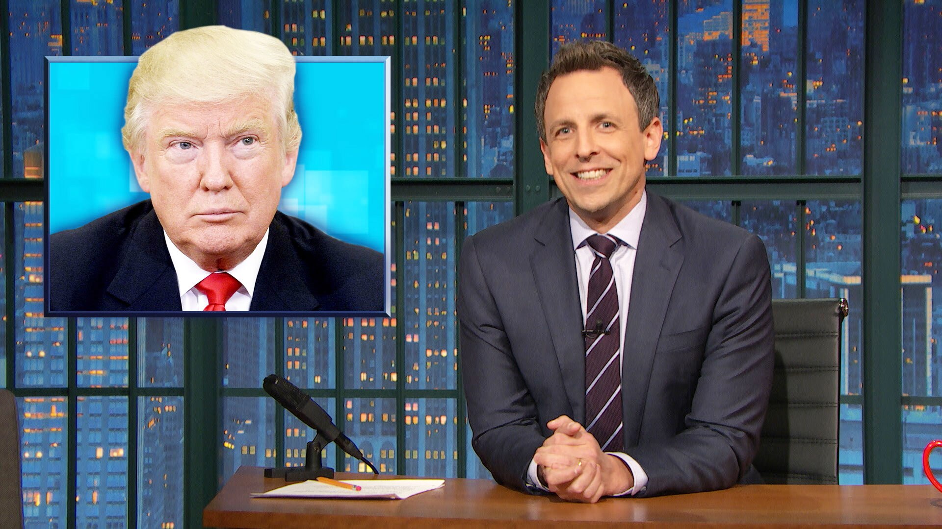 Watch Late Night with Seth Meyers Highlight: Tweetin' with the Prez ...