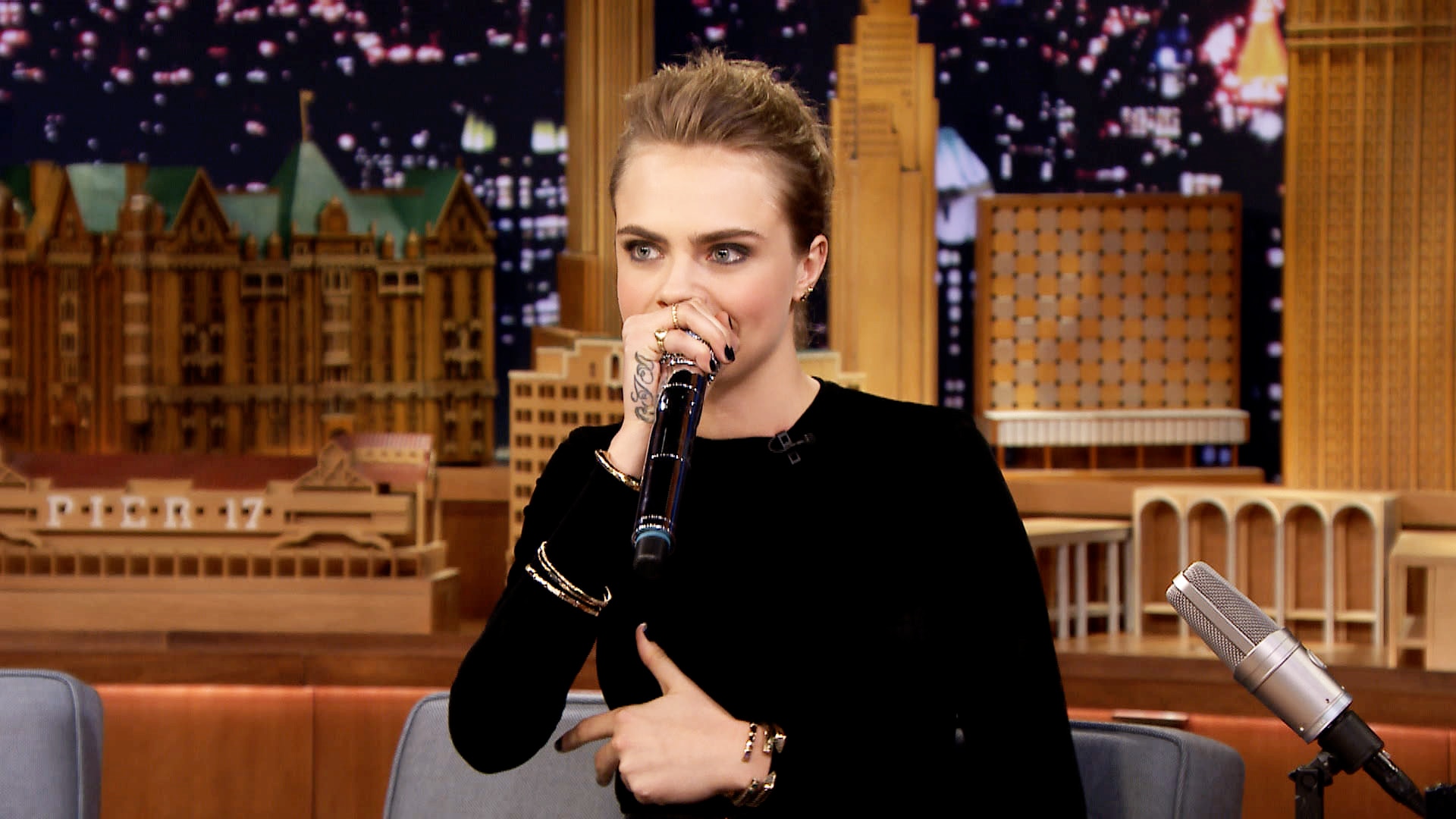 Watch The Tonight Show Starring Jimmy Fallon Interview: Cara Delevingne ...
