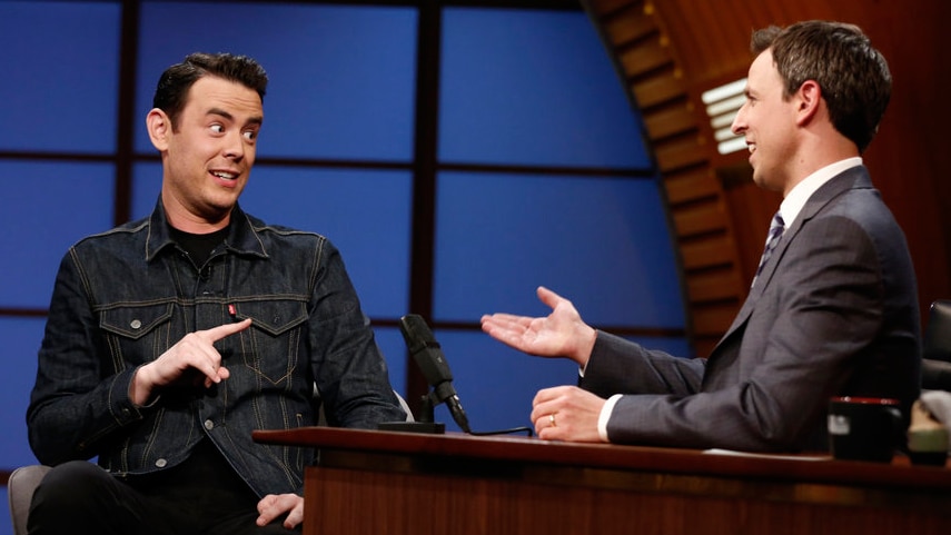Watch Late Night with Seth Meyers Interview: Colin Hanks Interview ...