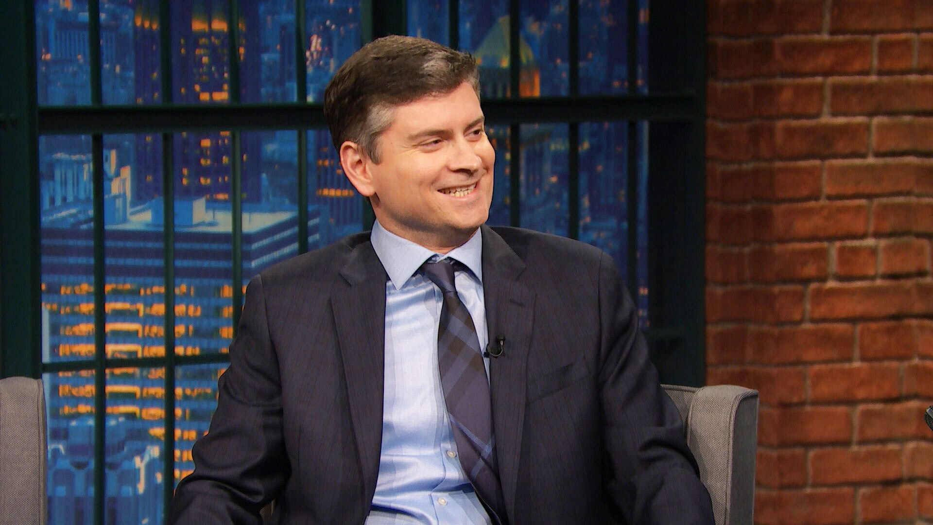 Watch Late Night with Seth Meyers Interview: Mike Schur's The Good ...