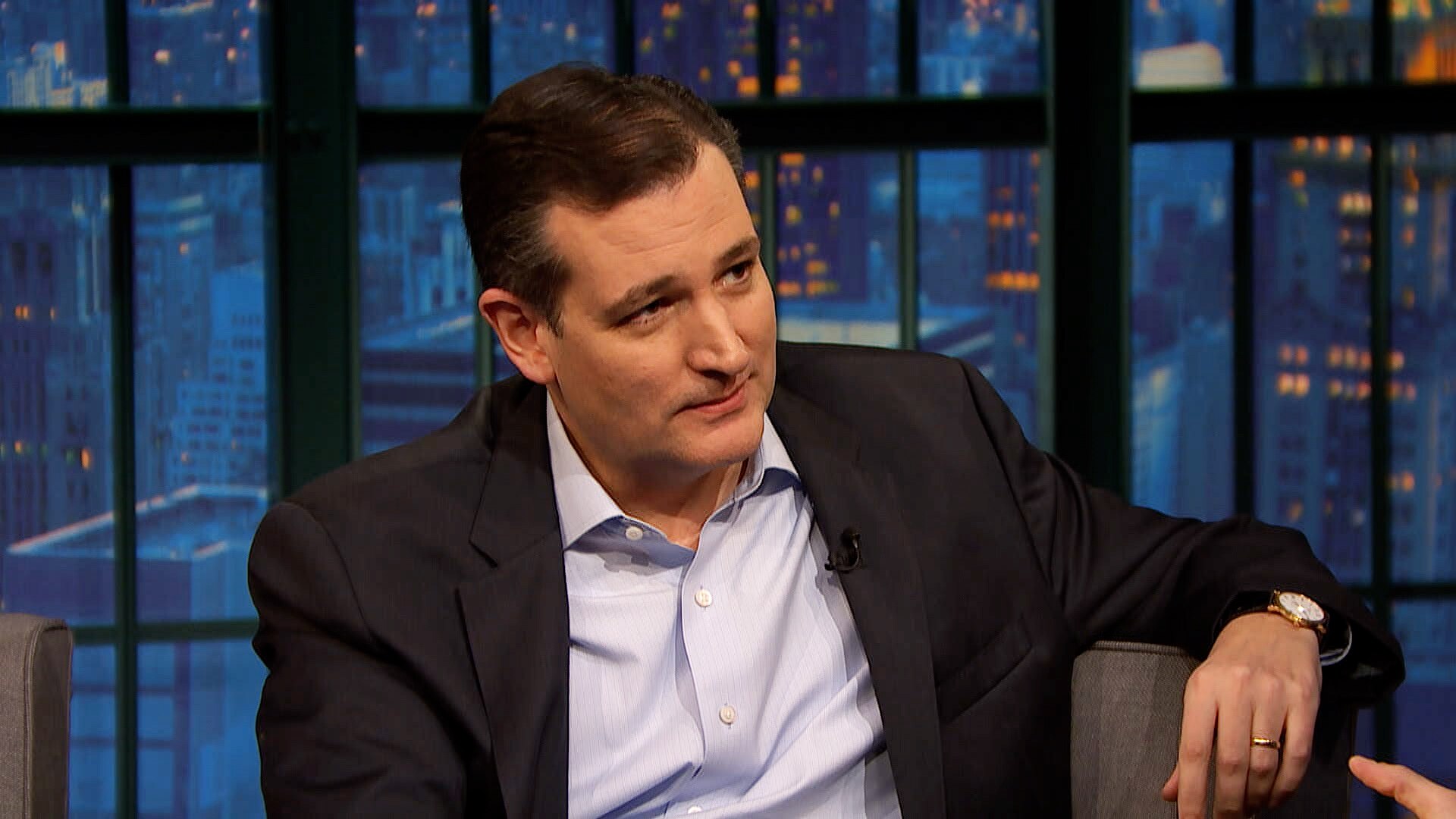 Watch Late Night With Seth Meyers Interview Senator Ted Cruz On Same