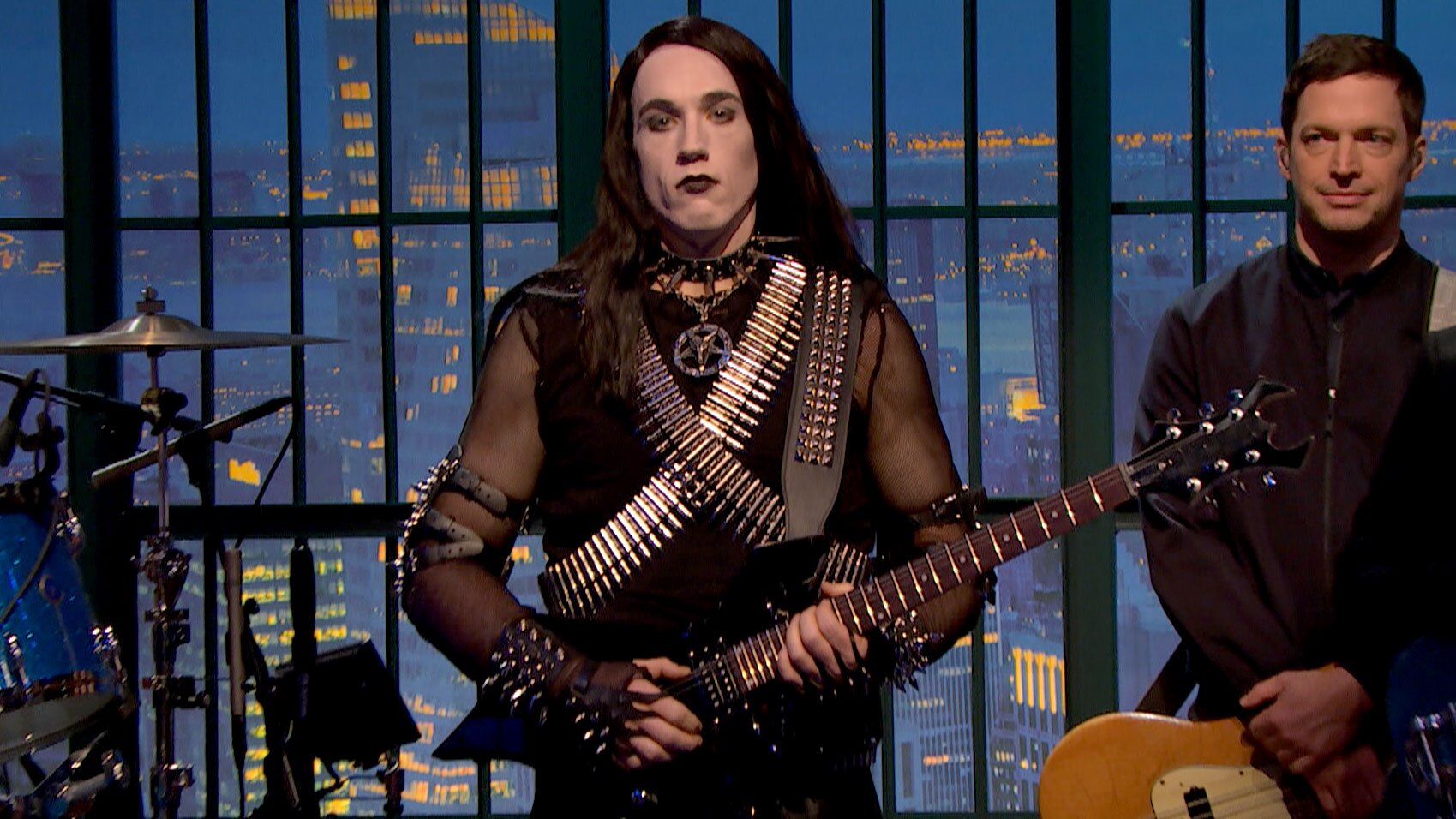 Watch Late Night with Seth Meyers Highlight: Telepathic Band Sit-In ...