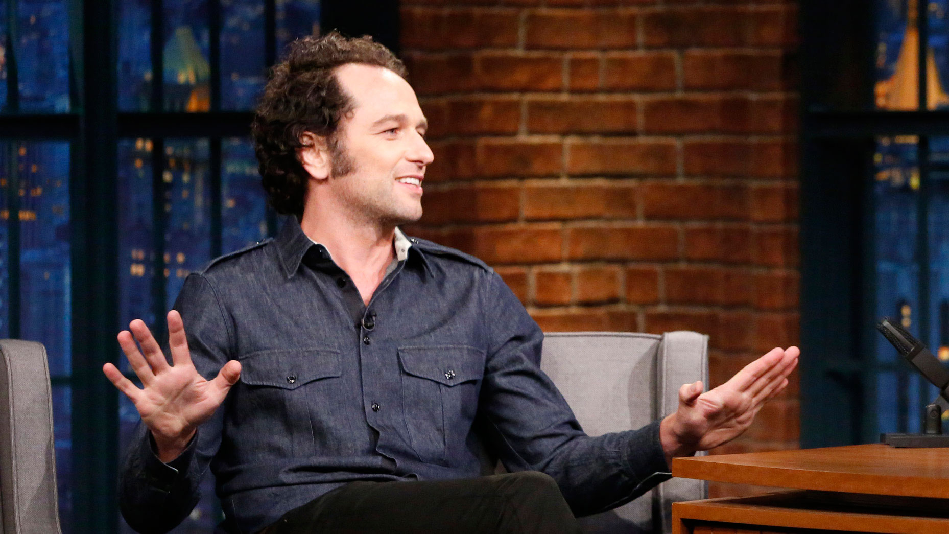 Watch Late Night with Seth Meyers Interview: Matthew Rhys Plays the ...
