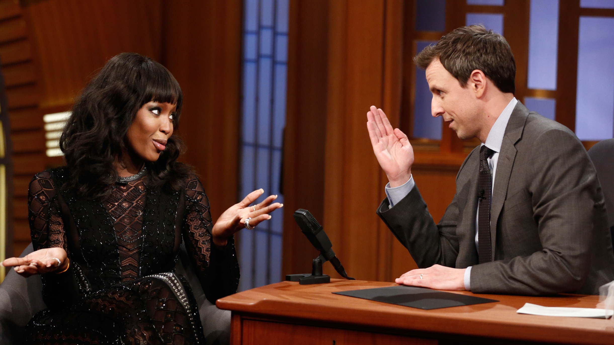Watch Late Night with Seth Meyers Interview: Naomi Campbell Interview ...