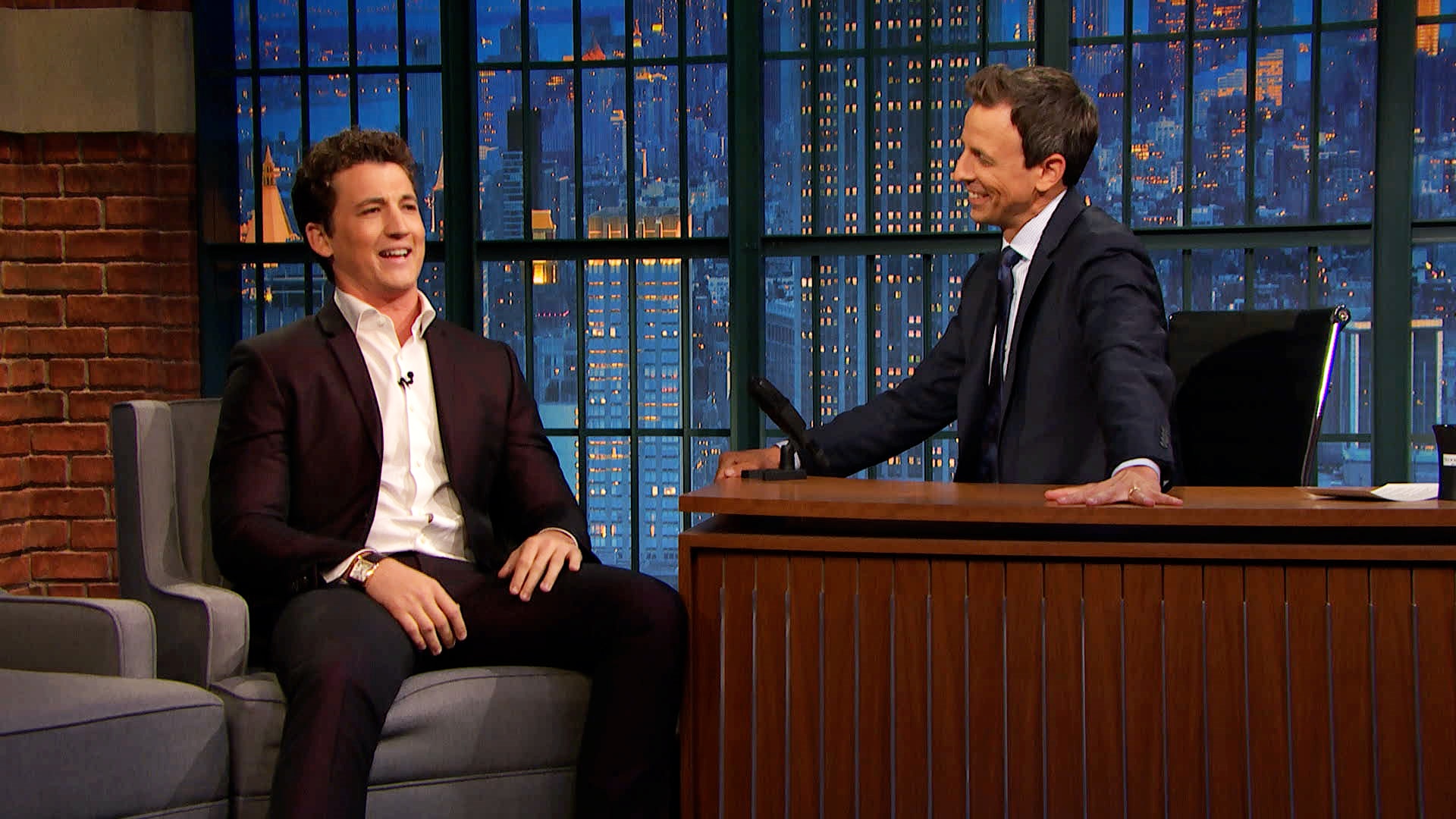 Watch Late Night with Seth Meyers Interview: Miles Teller Lived Out His ...
