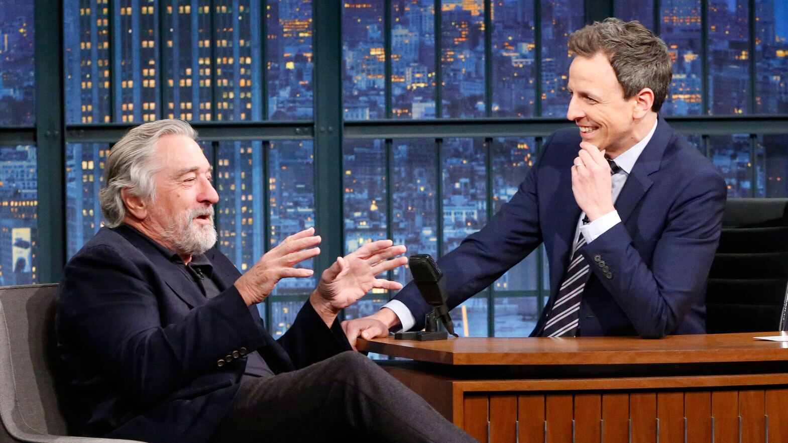 Watch Late Night with Seth Meyers Interview: Robert De Niro Likes ...