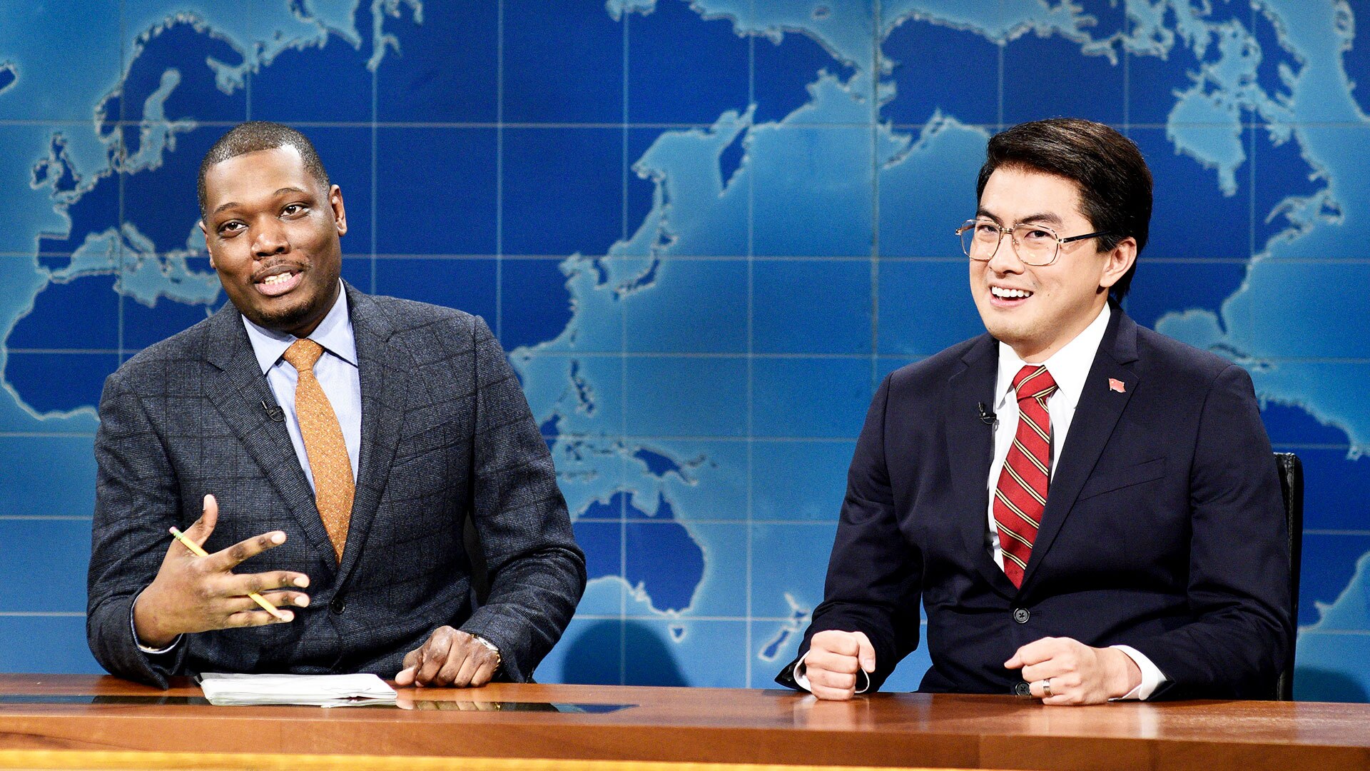 Watch Saturday Night Live Highlight: Weekend Update: Chen Biao on US ...