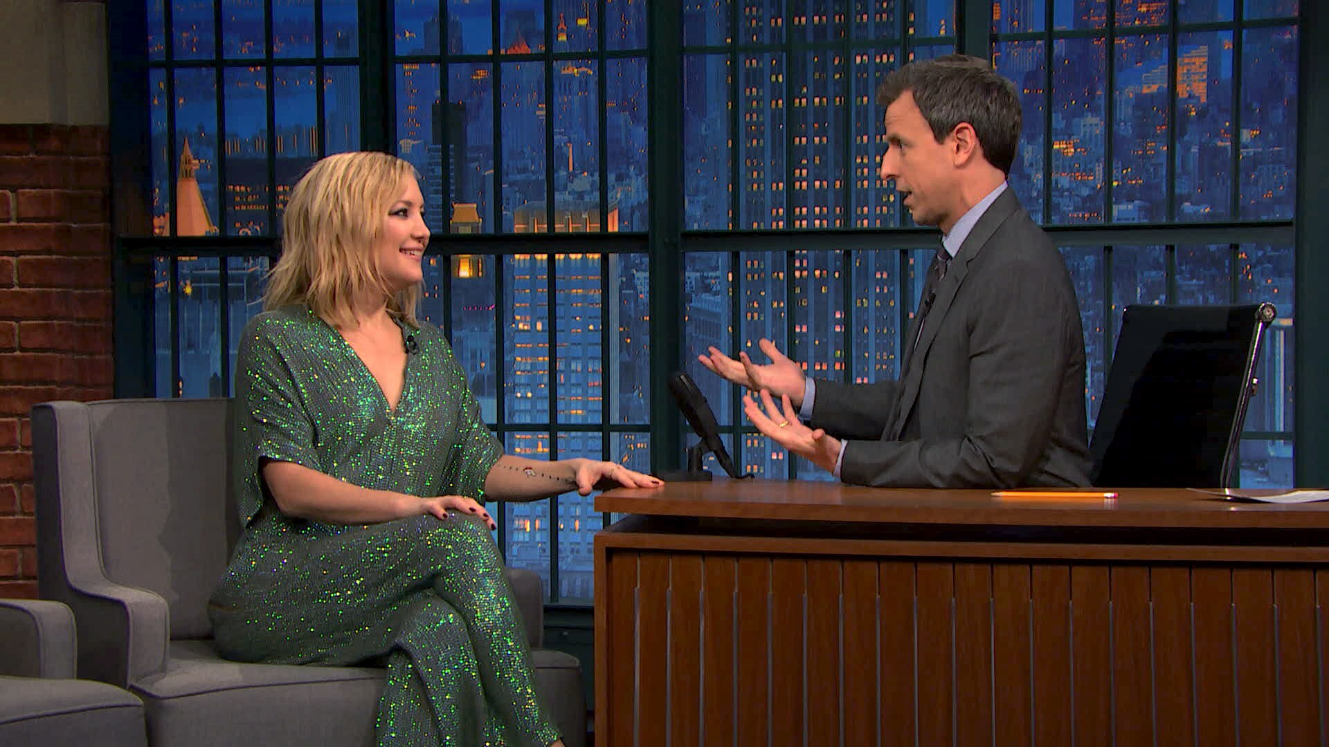 Watch Late Night with Seth Meyers Episode: Kate Hudson, Jeffrey Dean ...