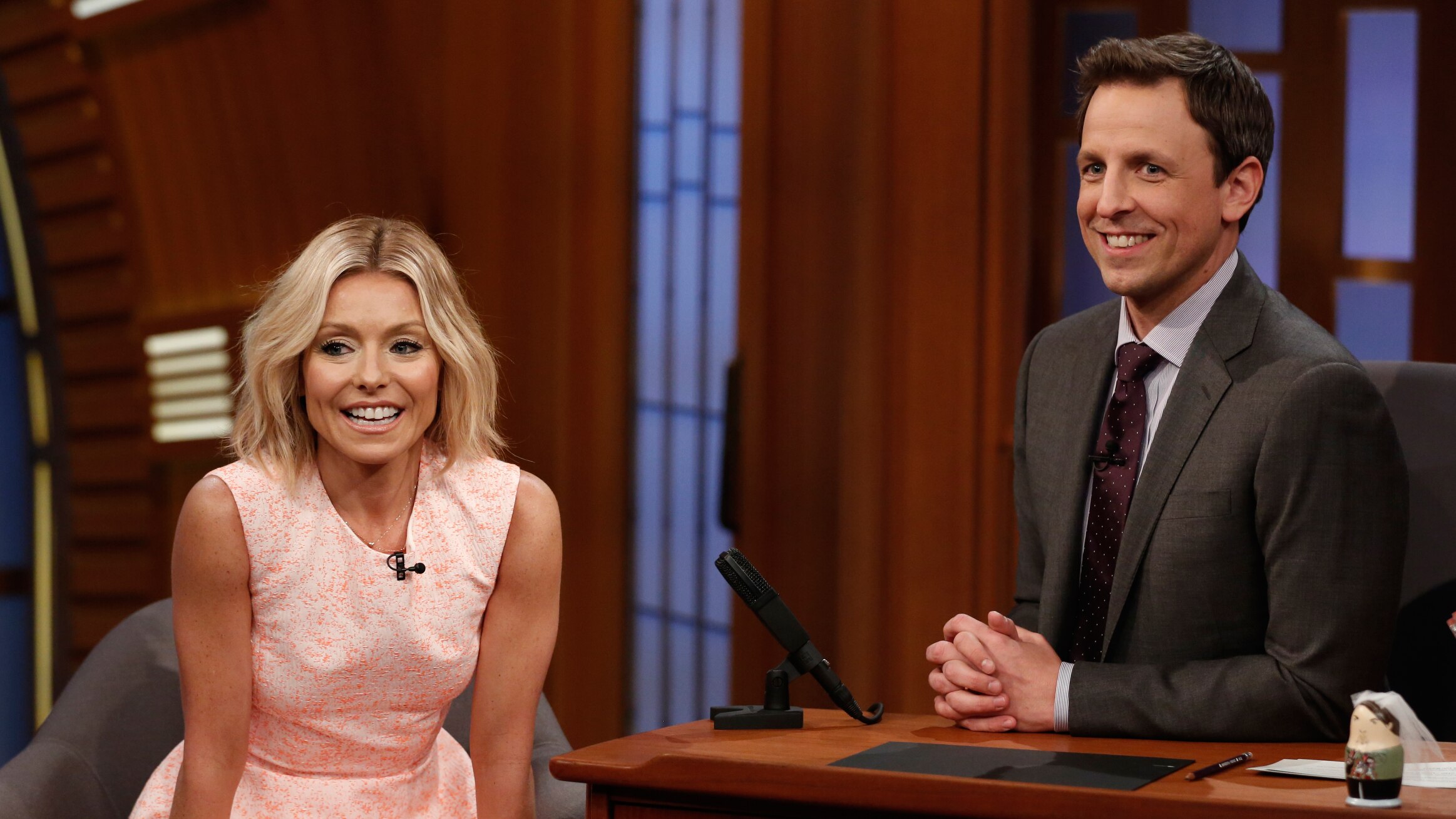 Watch Late Night with Seth Meyers Interview: Kelly Ripa’s Advice for ...