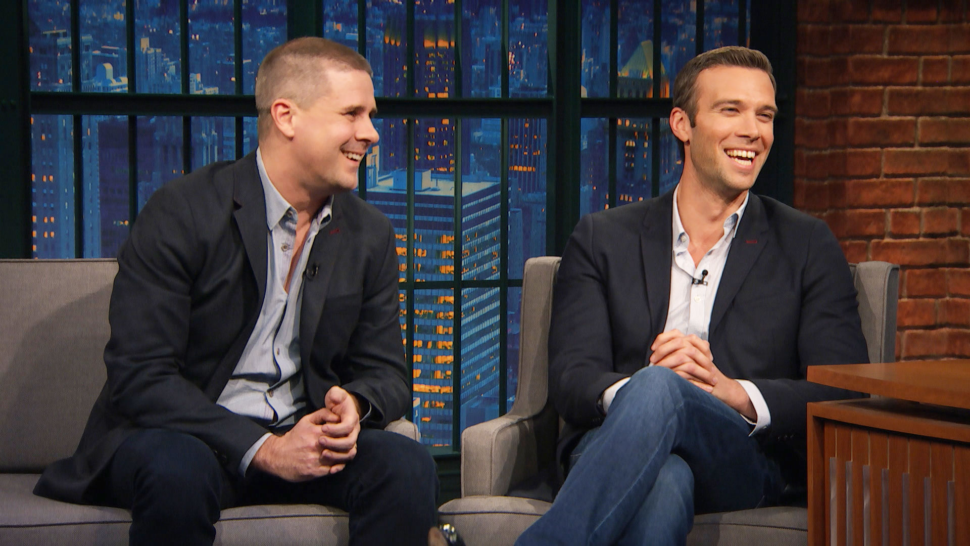 Watch Late Night with Seth Meyers Interview: Jon Favreau and Dan ...