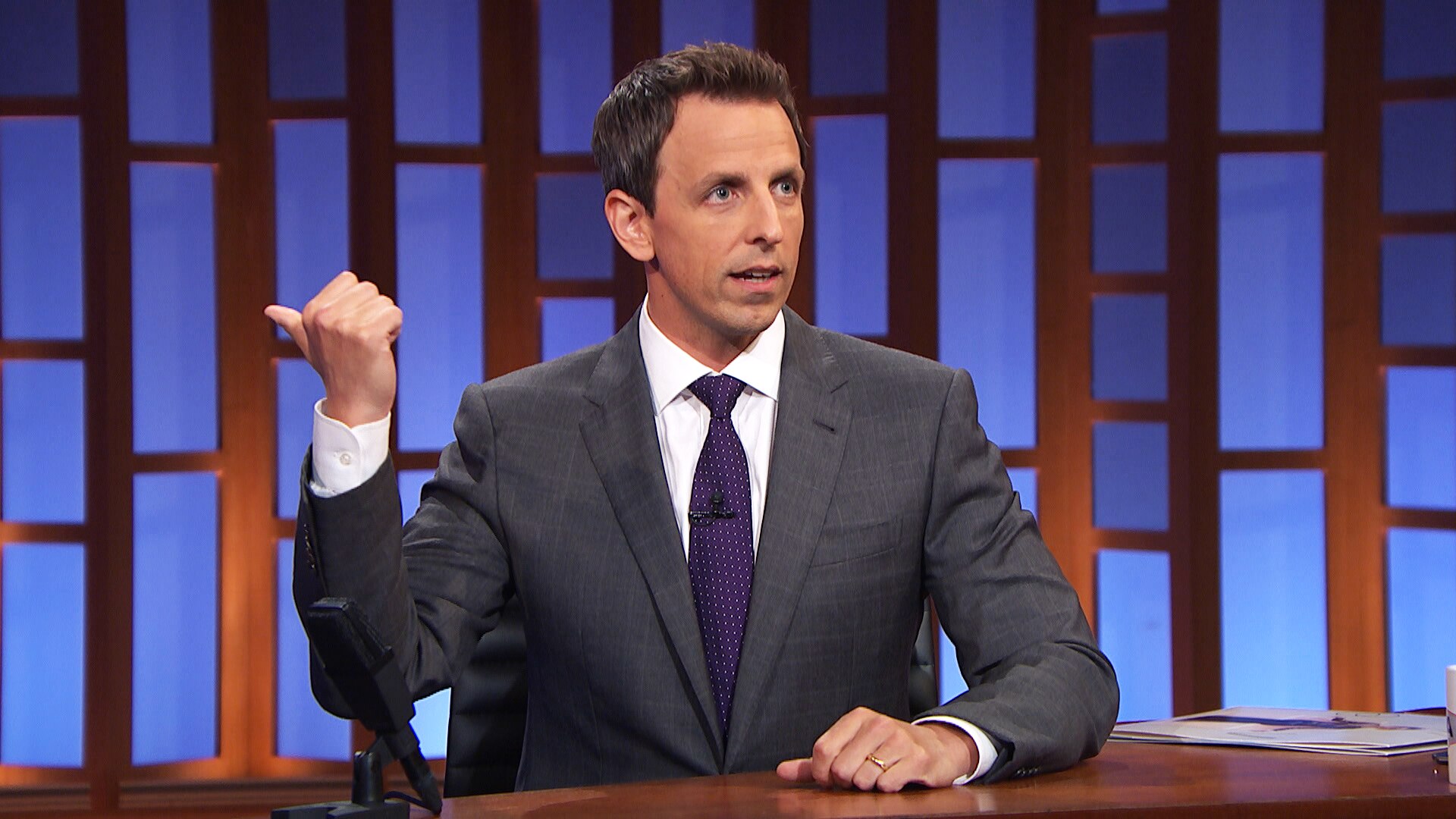 Watch Late Night with Seth Meyers Highlight: Seth's Story: Life with a ...