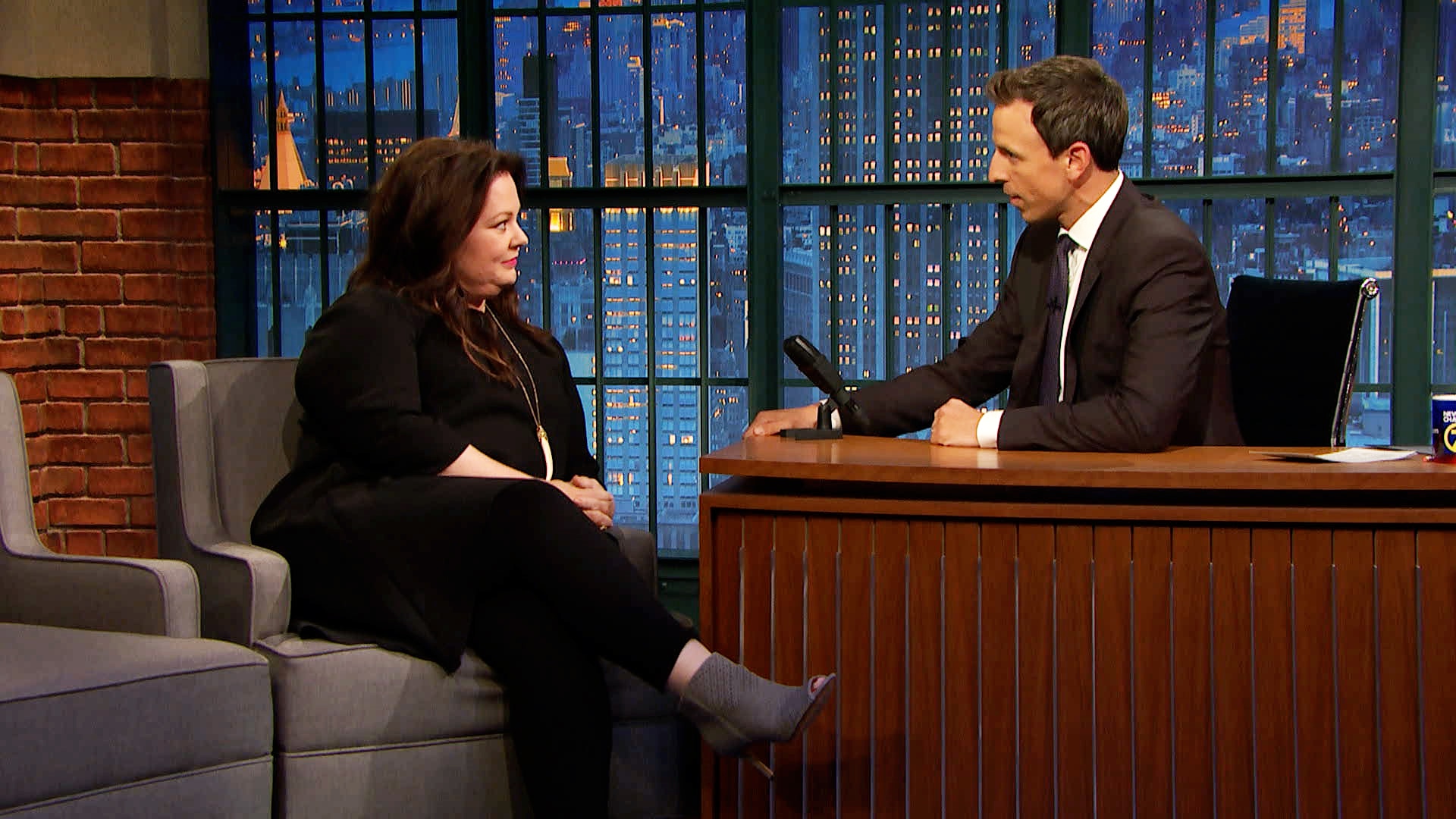 Watch Late Night with Seth Meyers Interview: Melissa McCarthy Got to ...