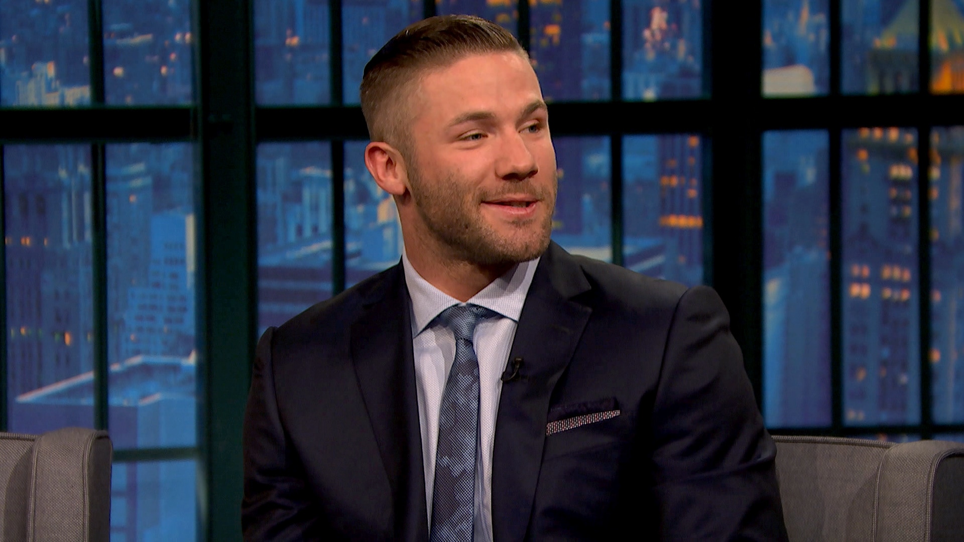 Watch Late Night with Seth Meyers Interview: Julian Edelman on Helping ...