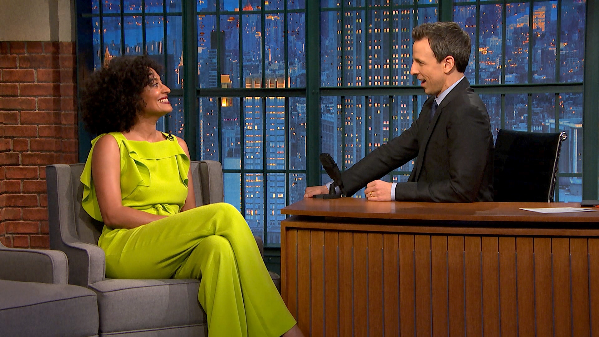Watch Late Night with Seth Meyers Interview: Tracee Ellis Ross' Dad Is ...