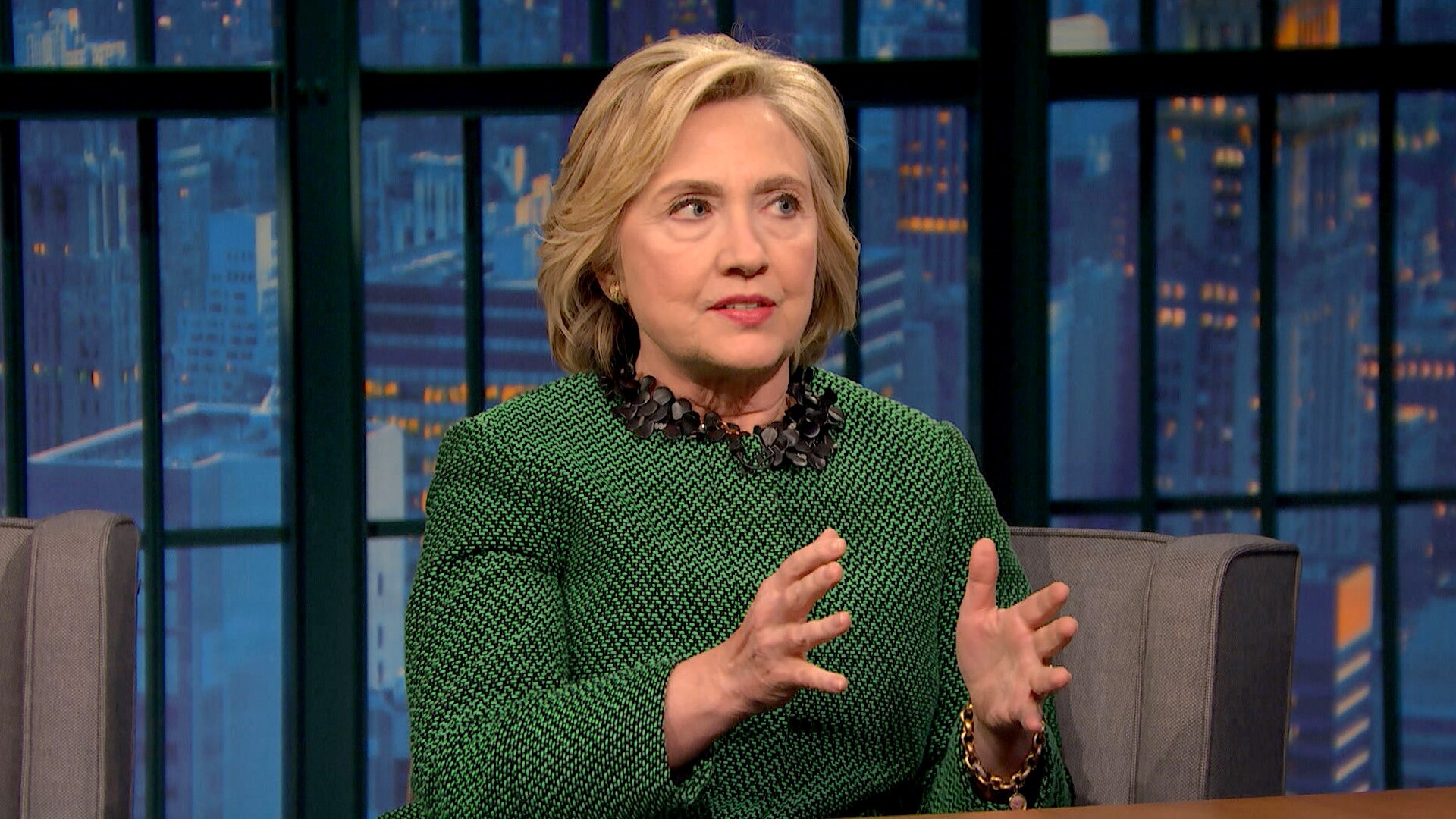 Watch Late Night with Seth Meyers Interview: Hillary Clinton on Donald ...