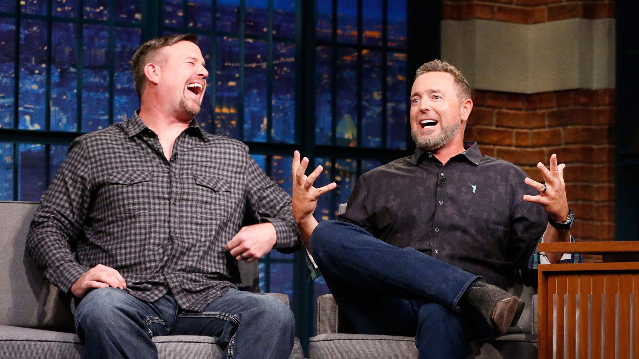 Watch Late Night with Seth Meyers Interview: Kevin Millar Left His Son ...