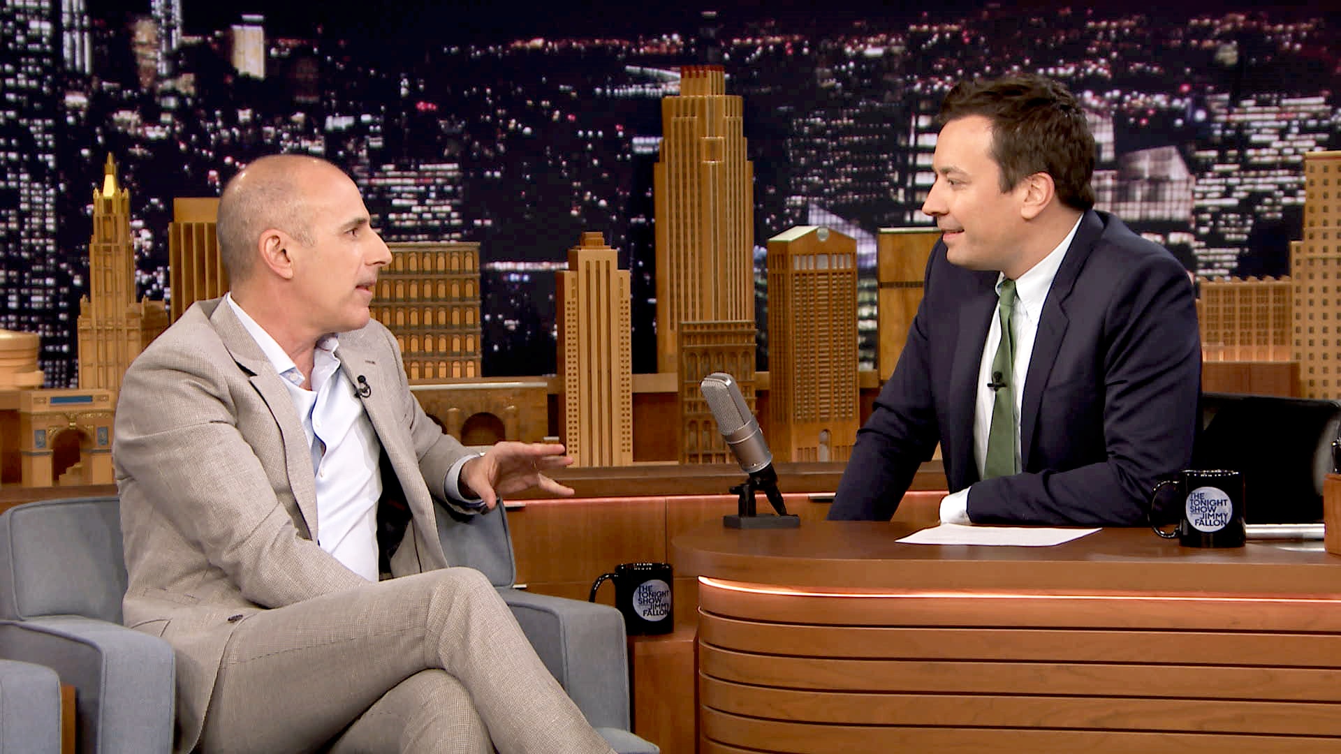 Watch The Tonight Show Starring Jimmy Fallon Episode: Matt Lauer ...