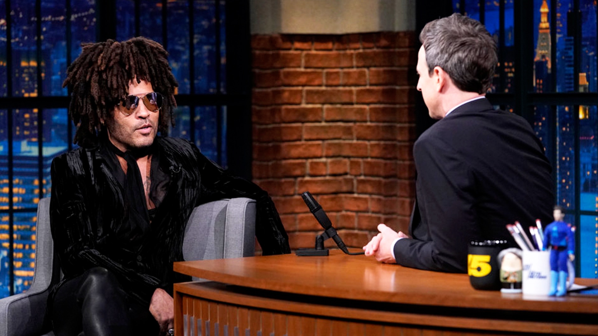 Watch Late Night with Seth Meyers Episode: Lenny Kravitz, Anthony ...