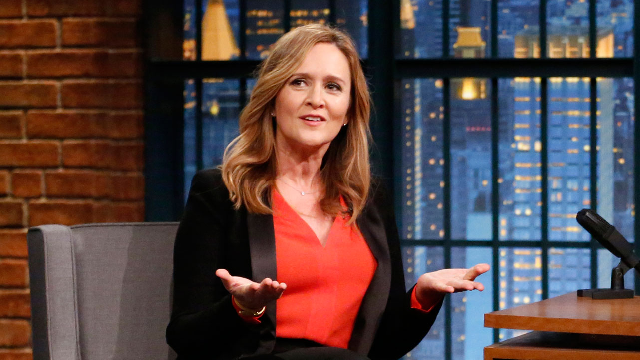 Watch Late Night with Seth Meyers Interview: Samantha Bee on Filming ...