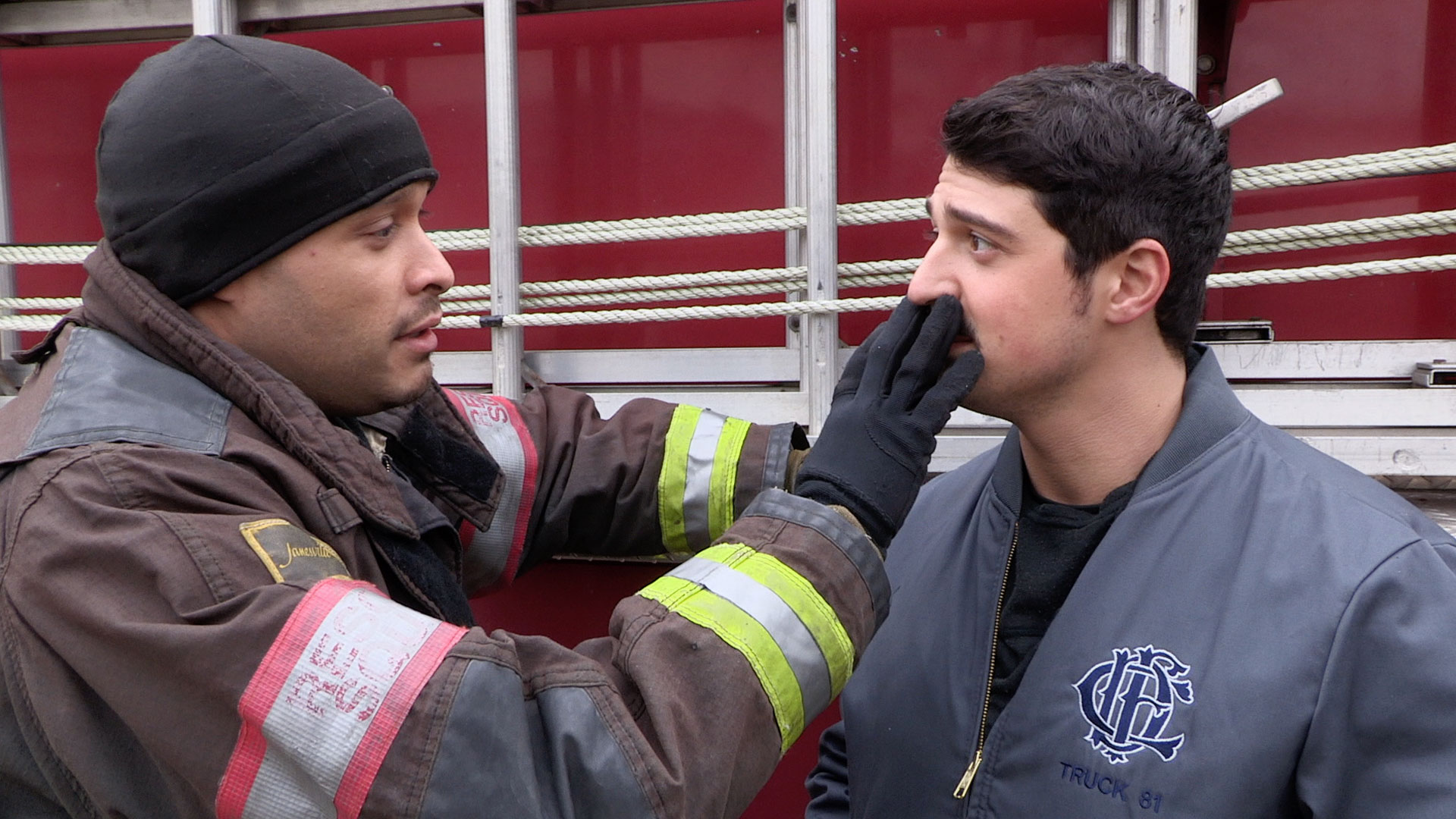 Watch Chicago Fire Web Exclusive: Behind the Scenes: Moustache Mystery ...