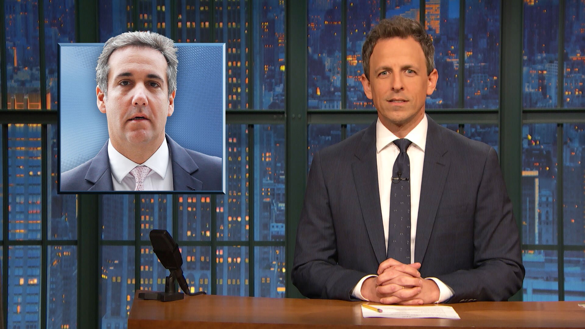 Watch Late Night with Seth Meyers Highlight: Michael Cohen's Law School ...