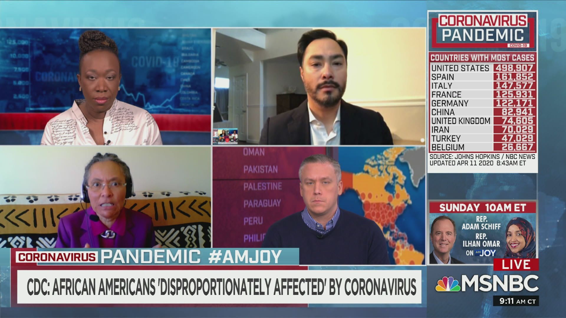 Watch AM Joy Episode: AM Joy 4/11/20 - NBC.com