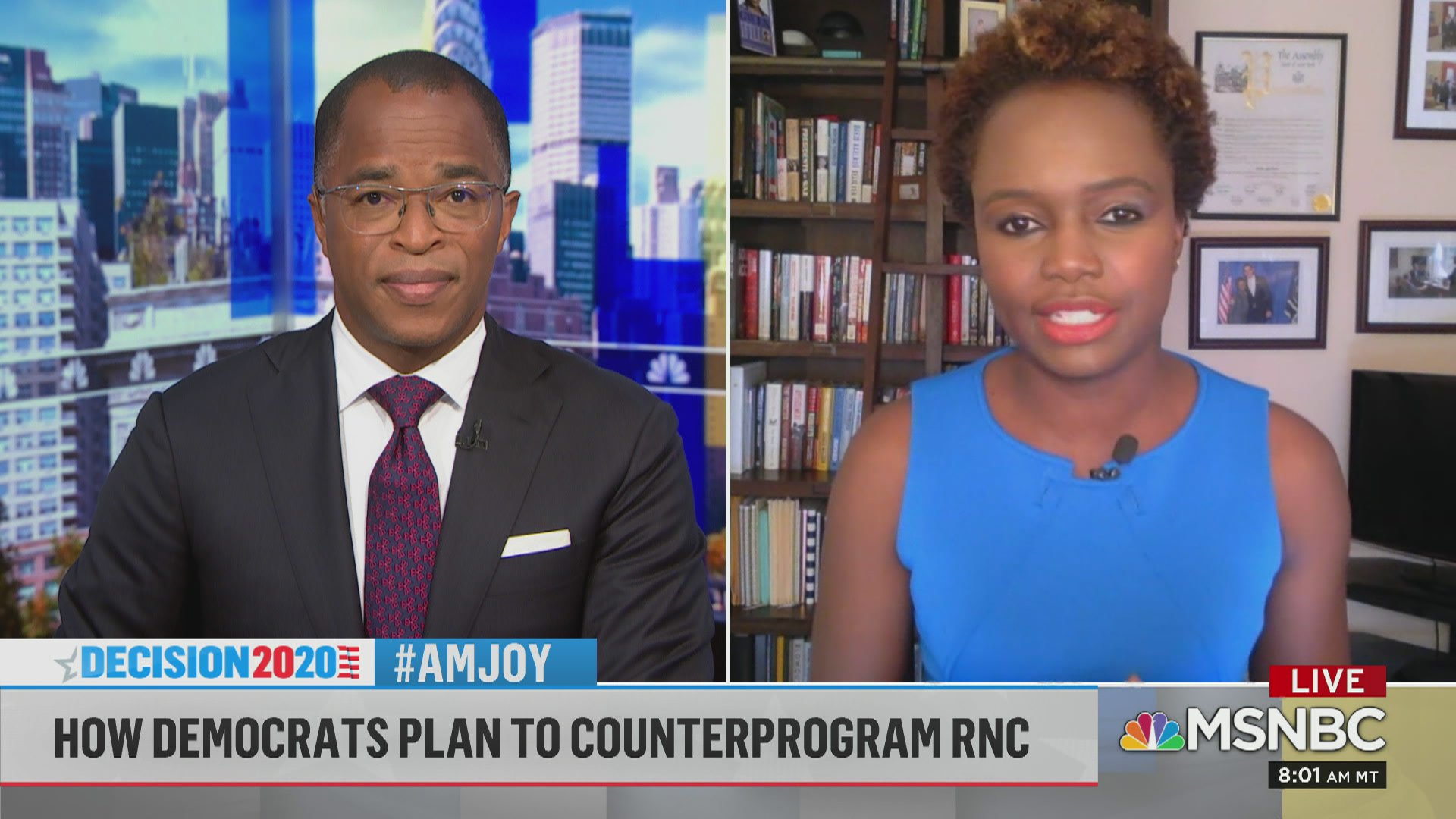 Watch AM Joy Episode: AM Joy 8/23/20 - NBC.com