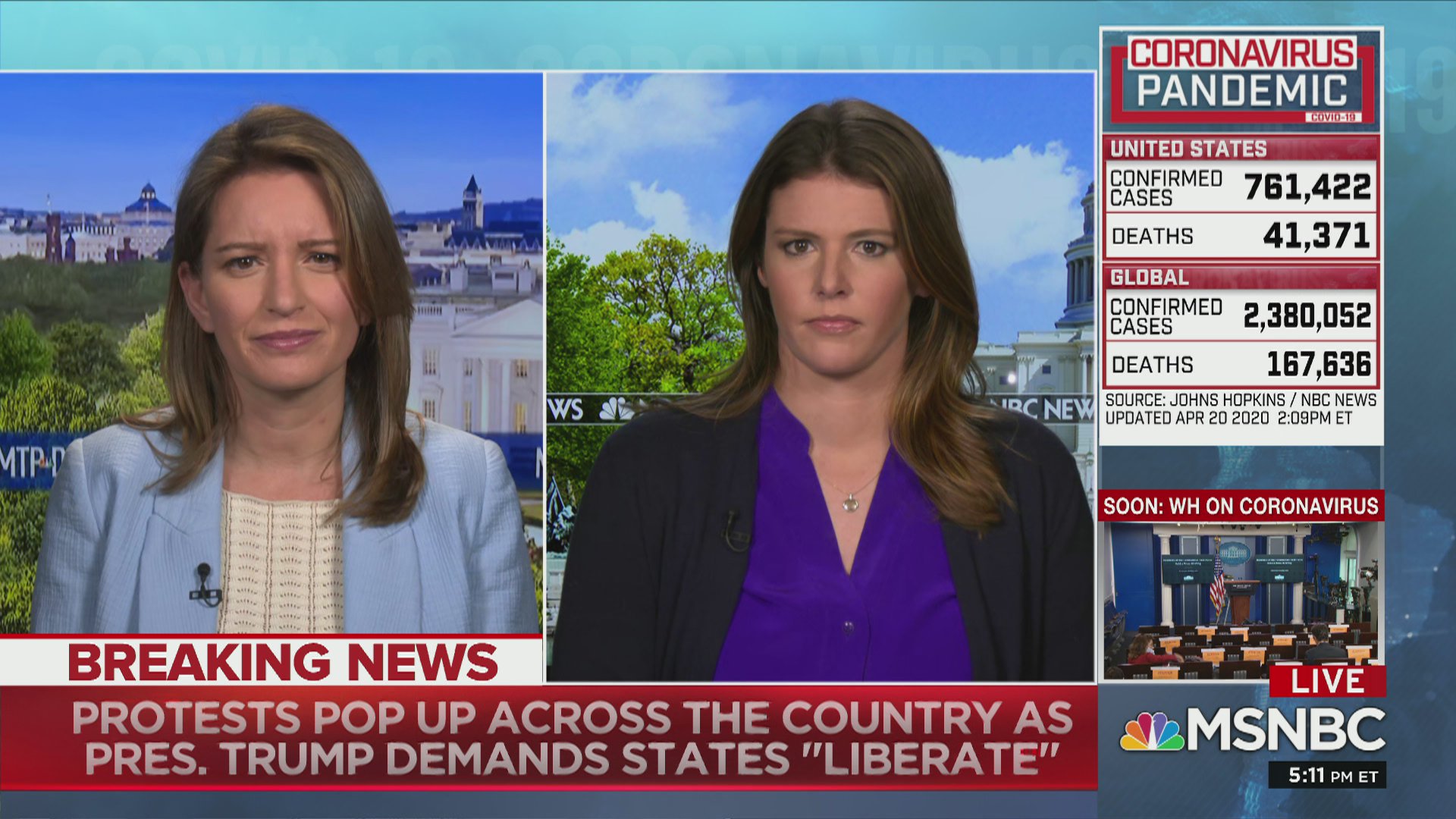 Watch MTP Daily Episode: MTP Daily 4/20/20 - NBC.com