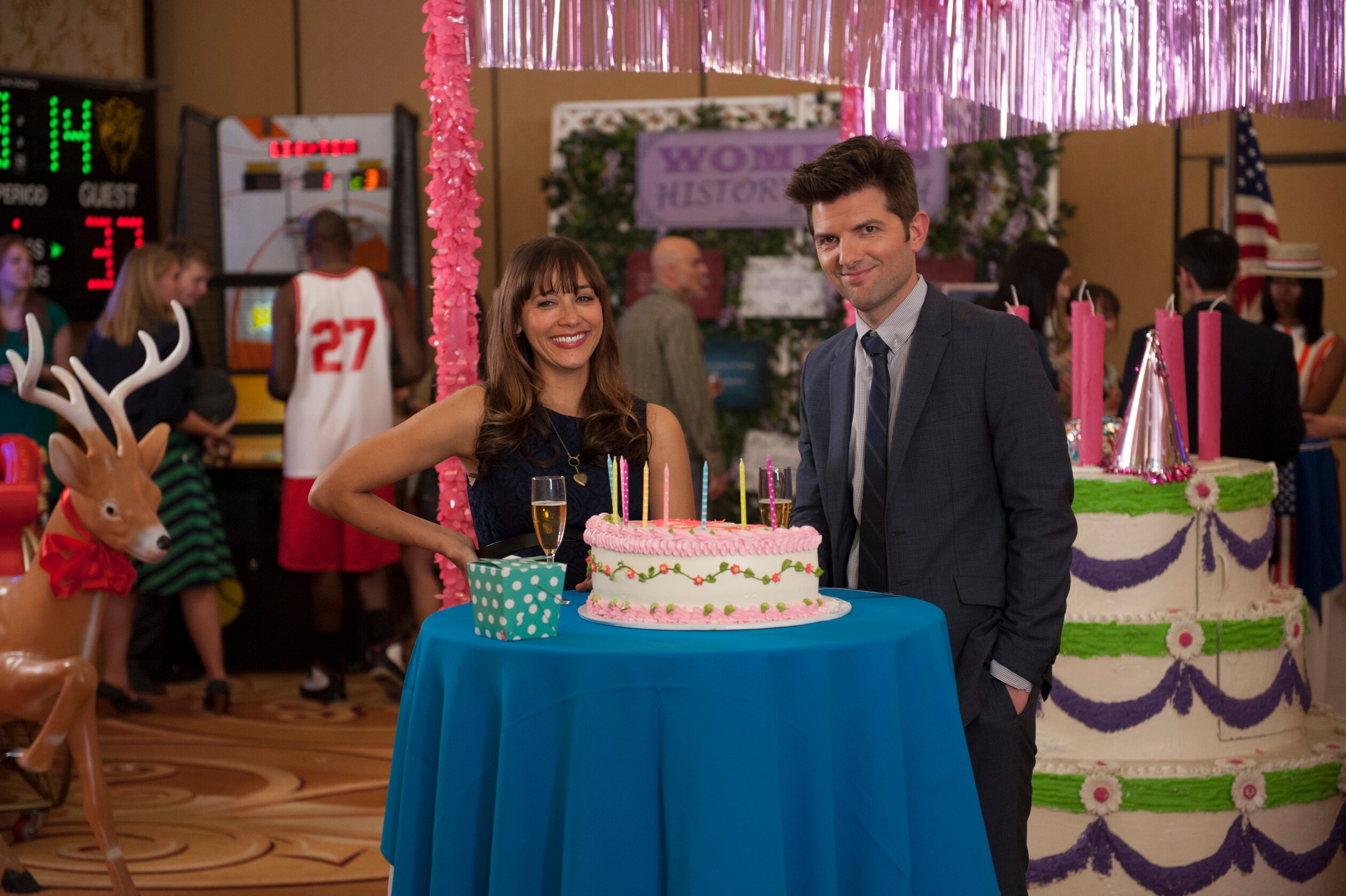 Parks and Recreation: Behind the Scenes: Ann and Chris Photo: 1578841 ...