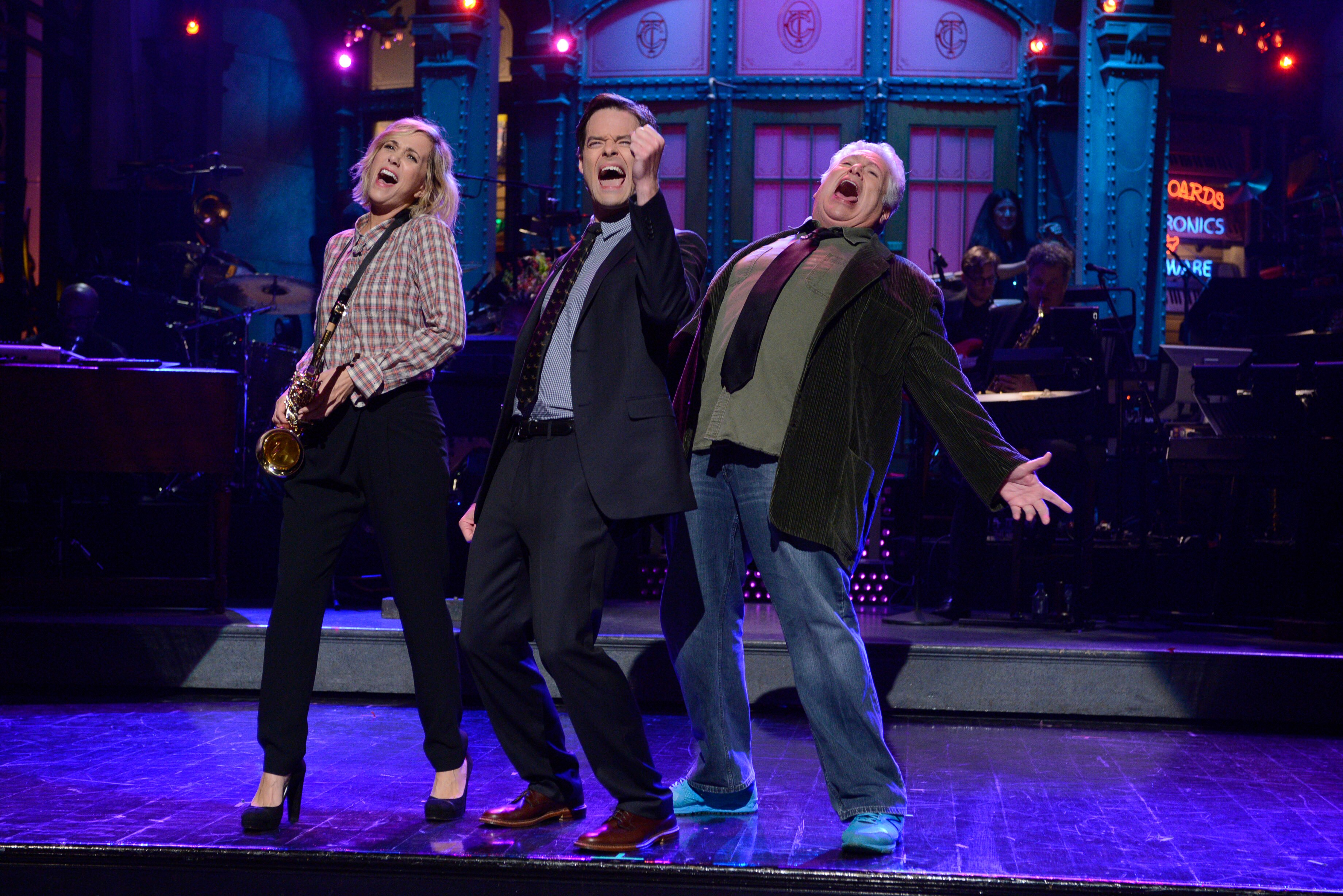 Saturday Night Live: From the Set: Bill Hader and Hozier Photo: 1964846 ...