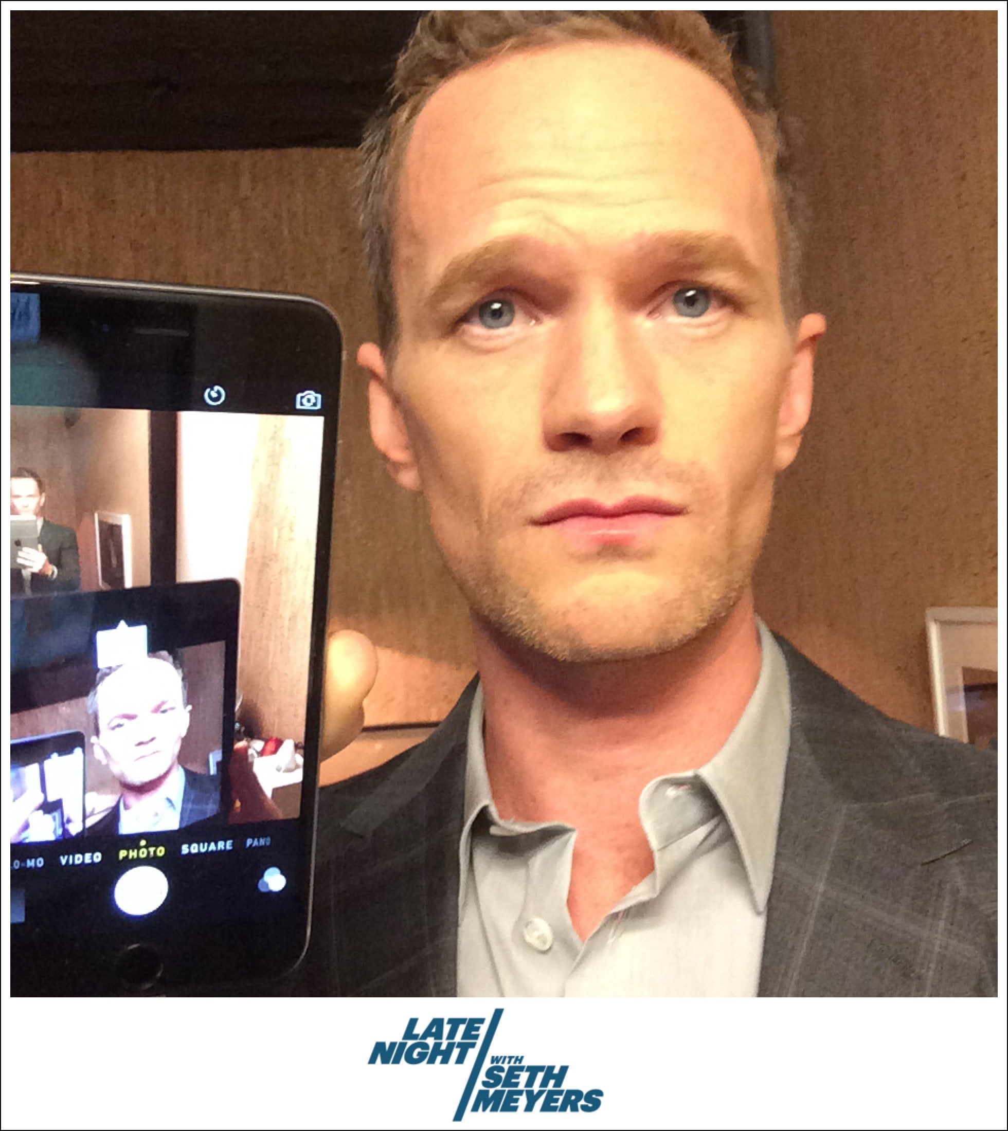 Late Night with Seth Meyers: Late Night Backstage Photo Booth Photo ...