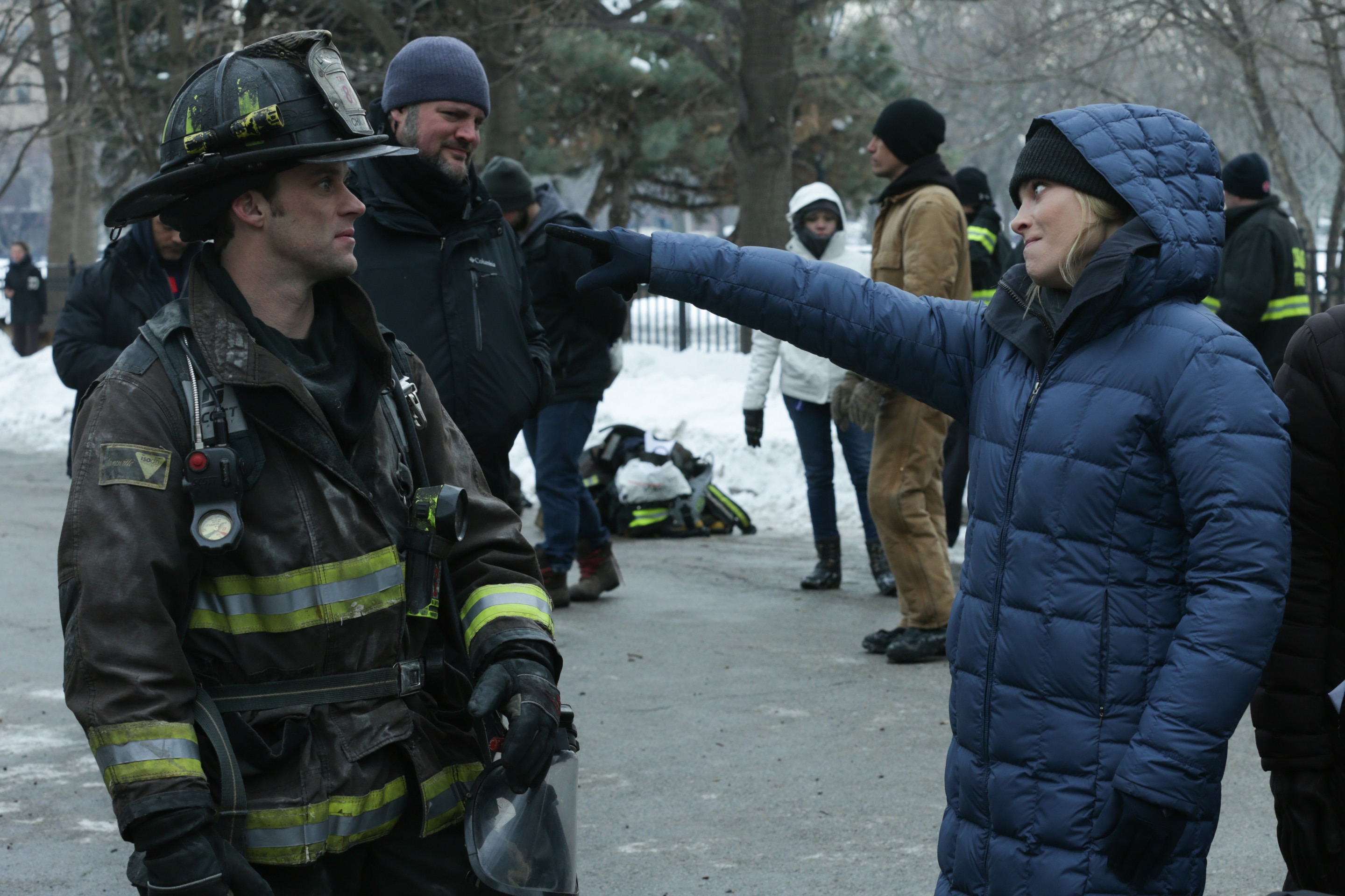 Chicago Fire: Behind the Scenes: When Things Got Rough Photo: 1640111 ...
