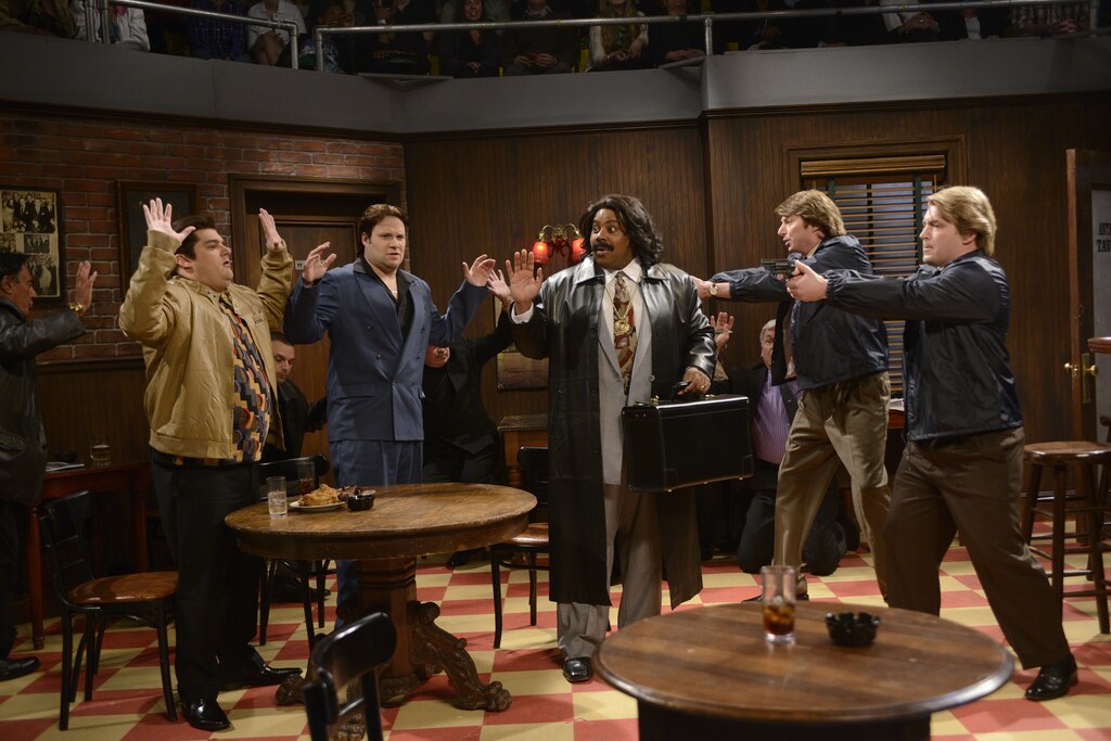 Saturday Night Live: From the Set: Seth Rogen and Ed Sheeran Photo ...