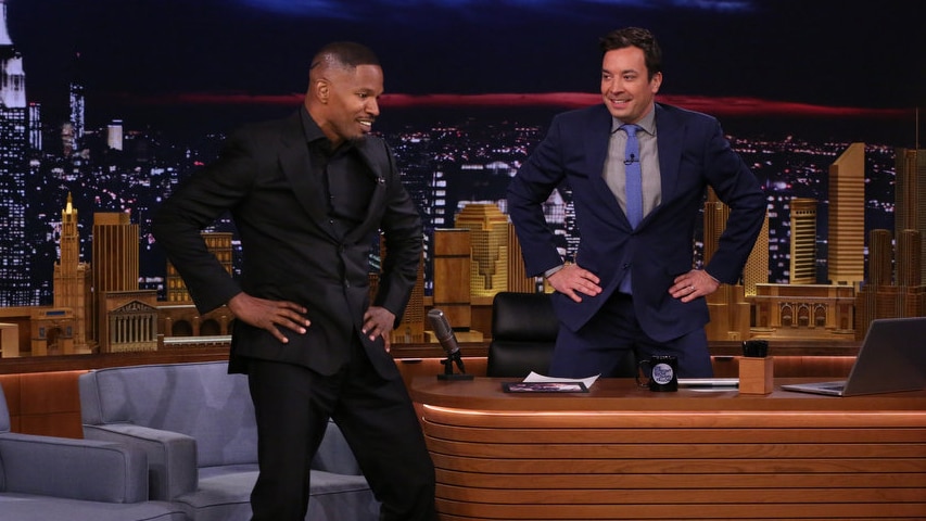 Watch The Tonight Show Starring Jimmy Fallon Interview: Jamie Foxx Gave ...