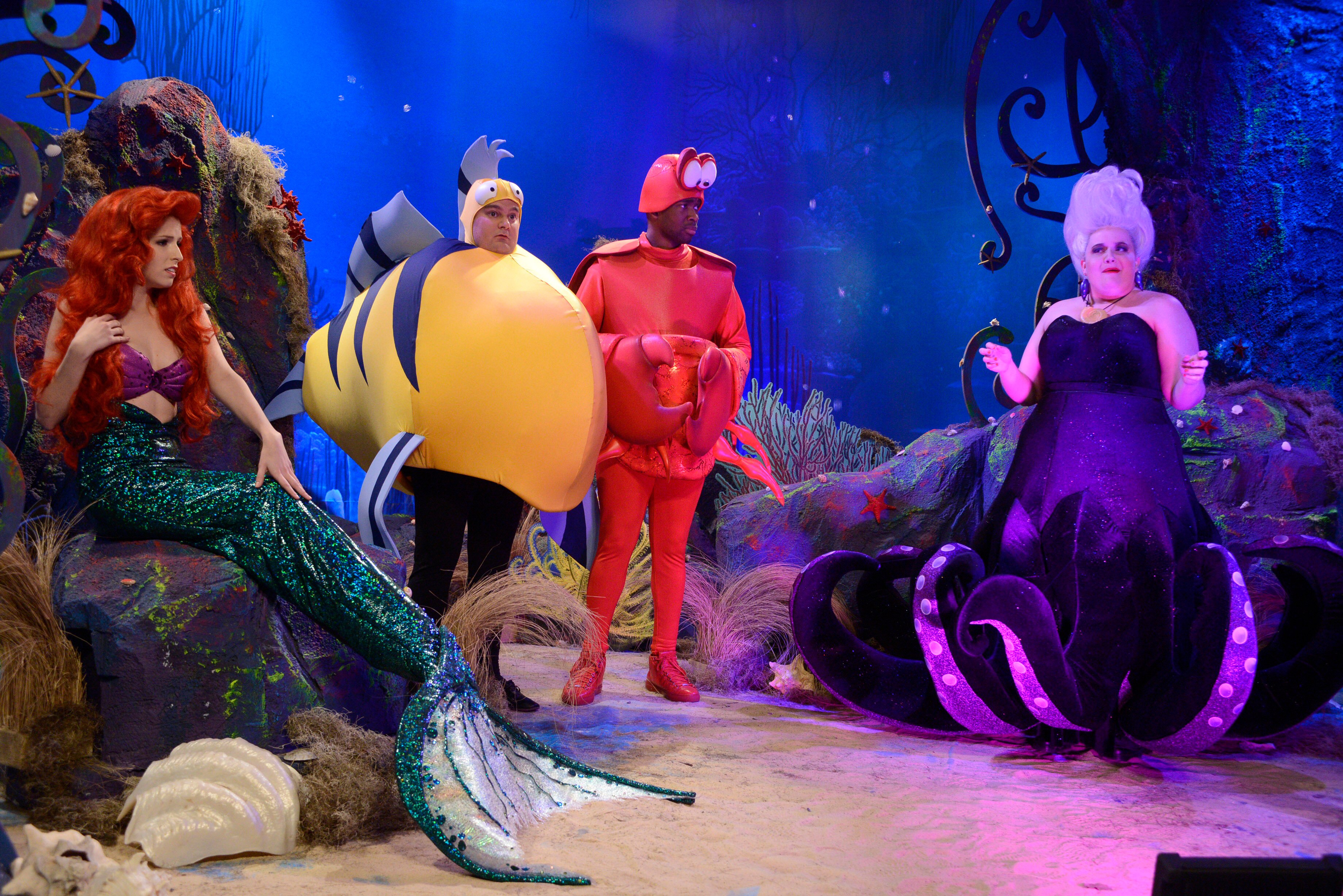 Saturday Night Live: From the Set: Anna Kendrick and Pharrell Williams ...