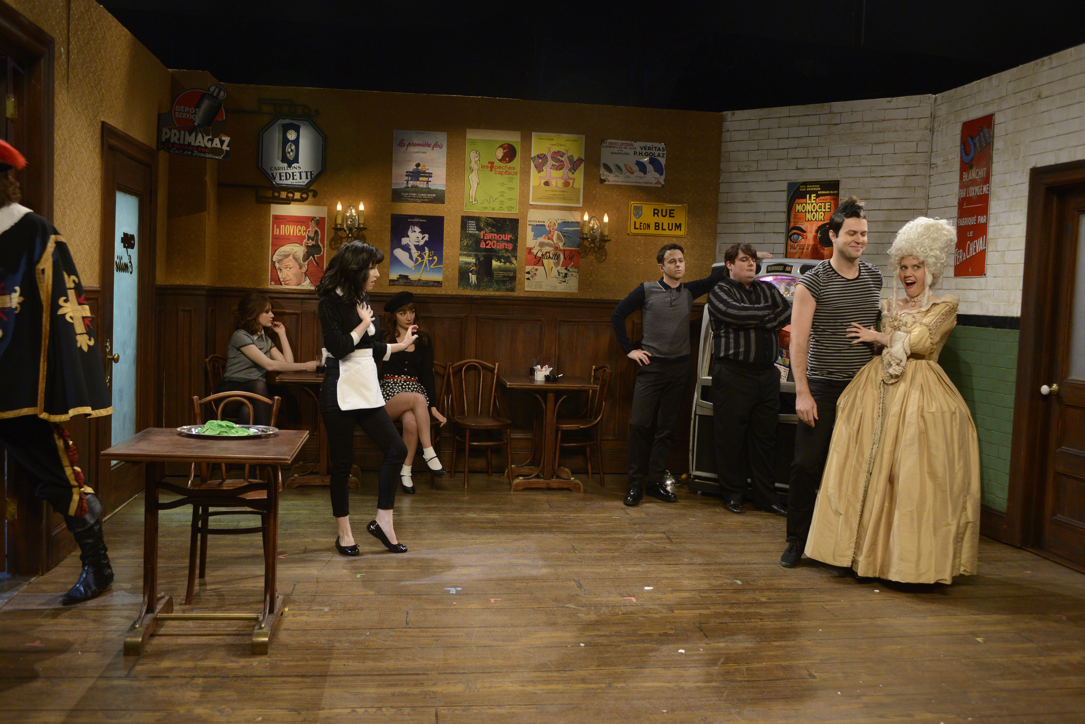 Saturday Night Live: From the Set: Anna Kendrick and Pharrell Williams ...