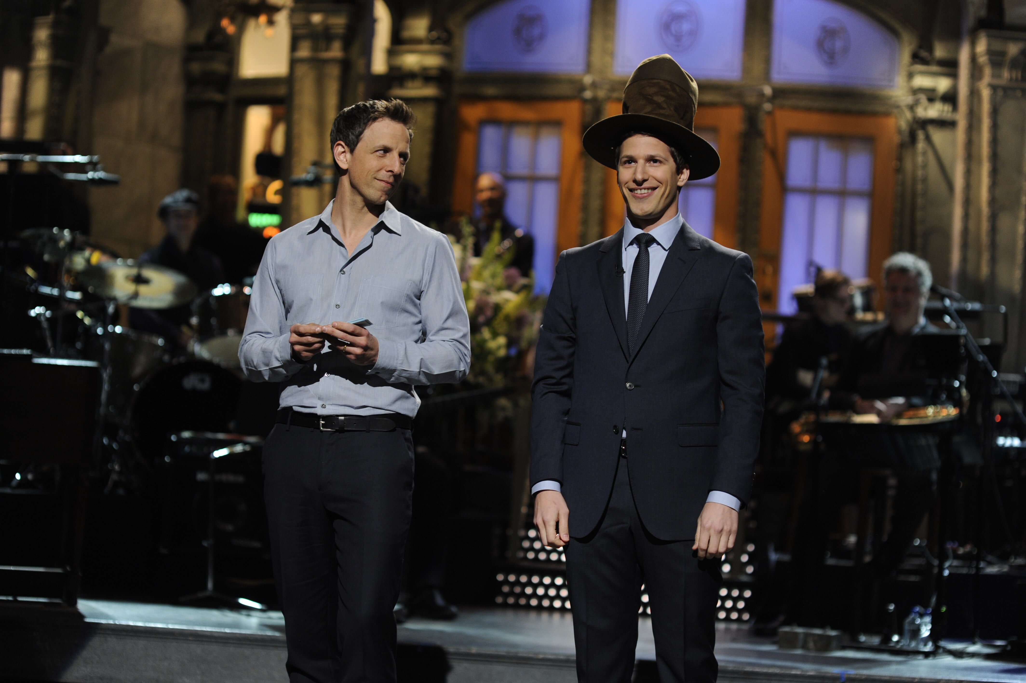 Saturday Night Live: From the Set: Andy Samberg and St. Vincent Photo ...