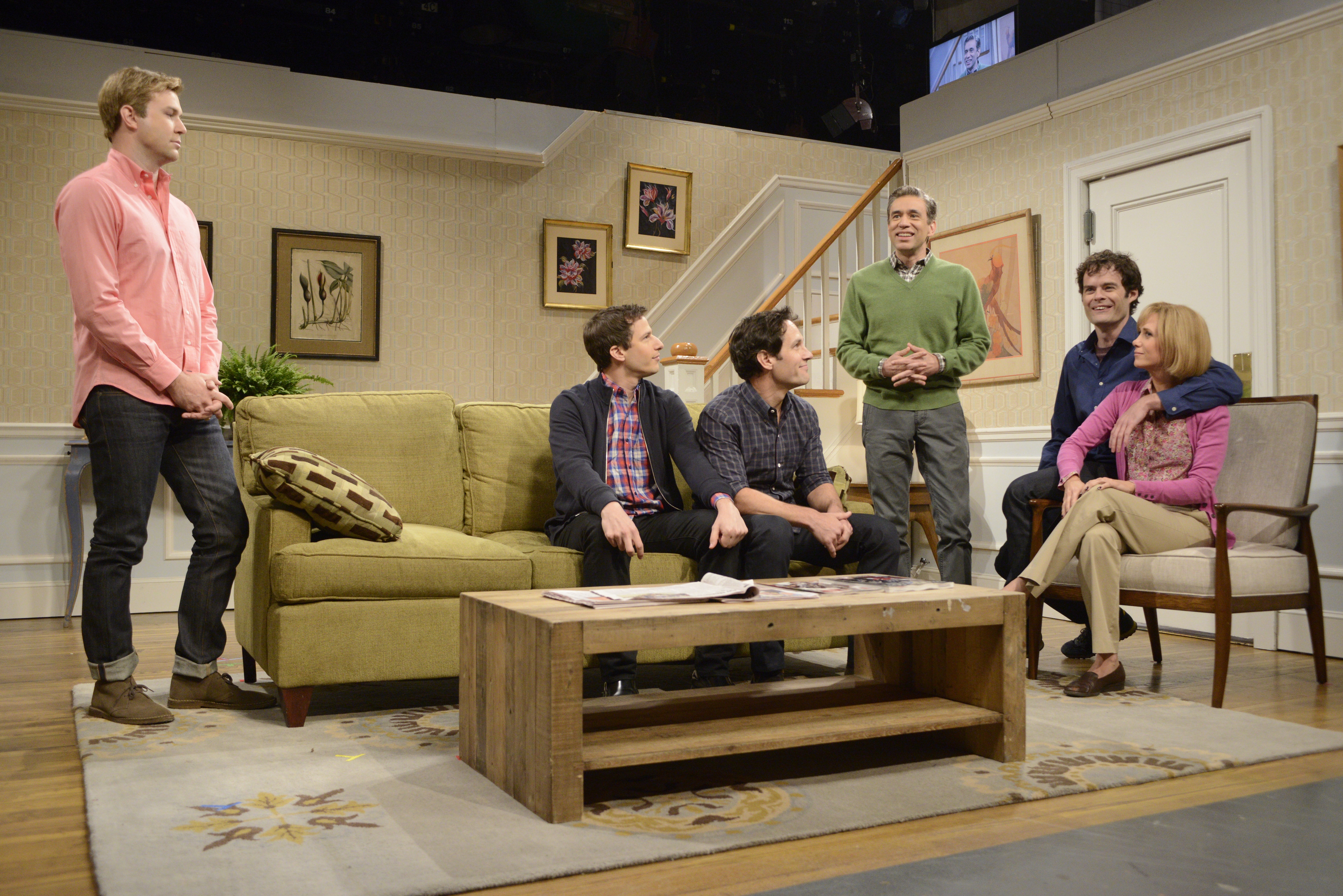 Saturday Night Live: From the Set: Andy Samberg and St. Vincent Photo ...