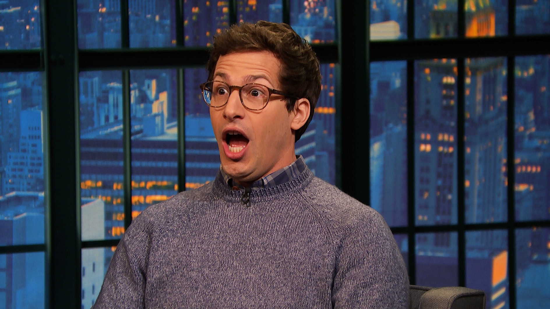 Watch Late Night with Seth Meyers Interview: Andy Samberg's Nightmare ...