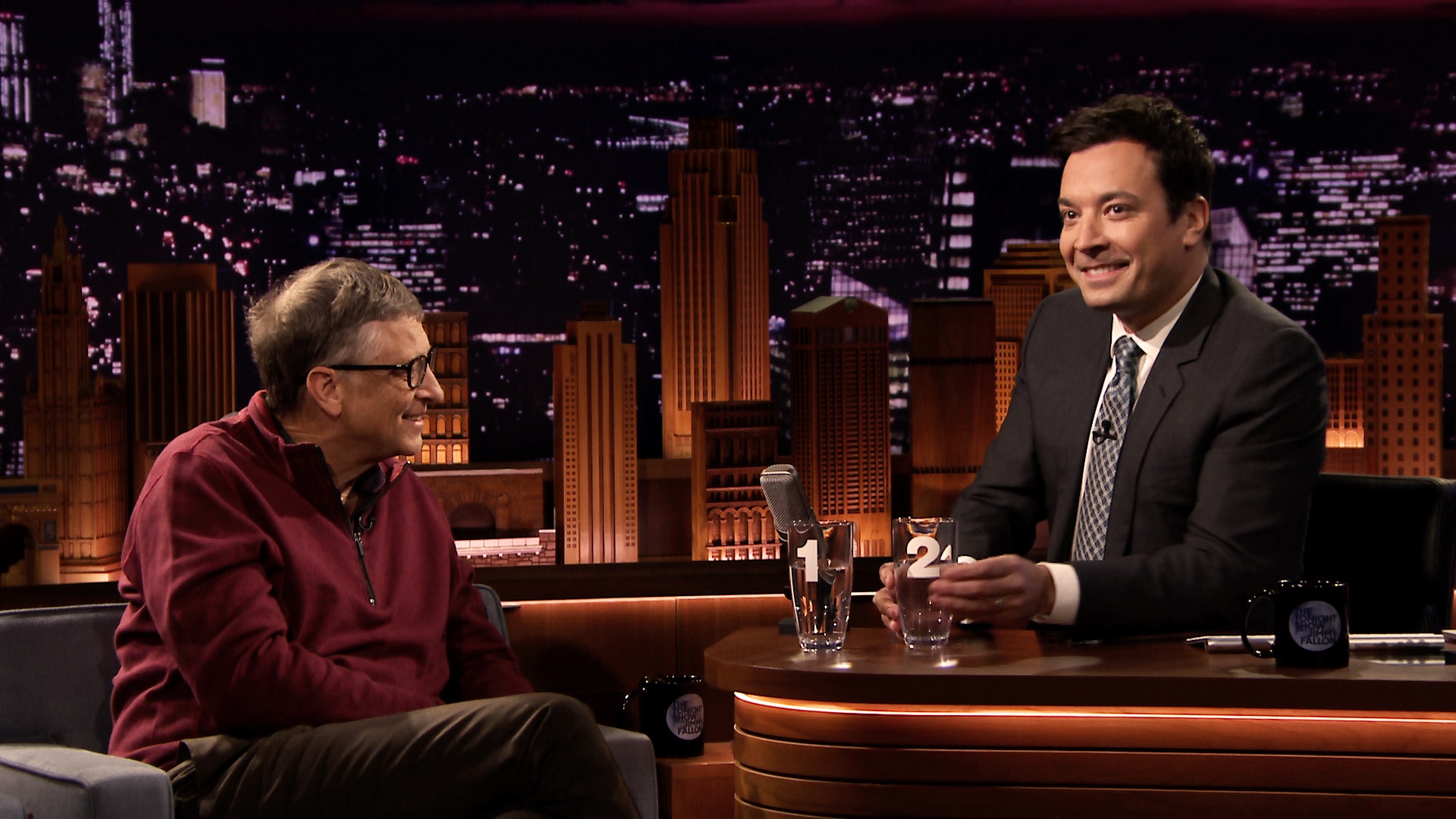 Watch The Tonight Show Starring Jimmy Fallon Interview: Bill Gates and ...